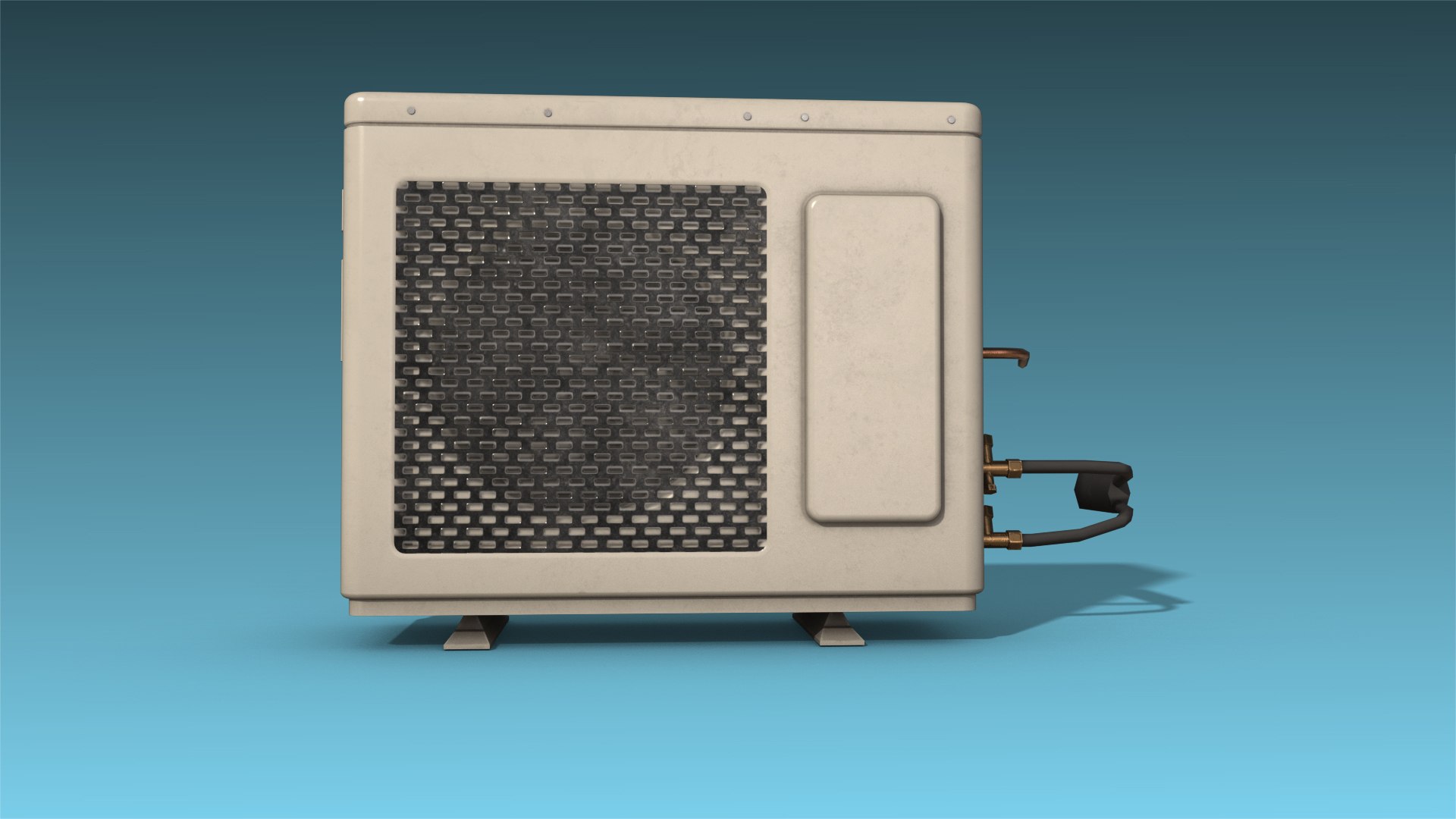 3D Low-poly Air Conditioner - TurboSquid 1630005