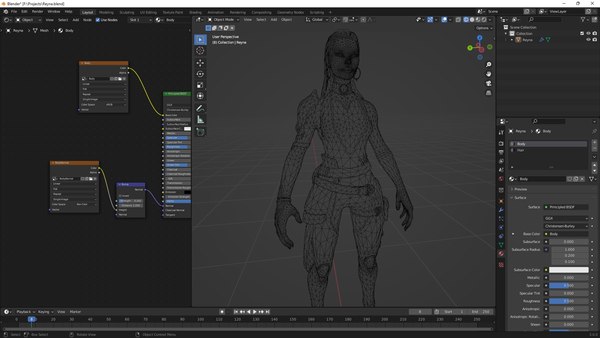 Reyna Character Modelo 3D - TurboSquid 1905260