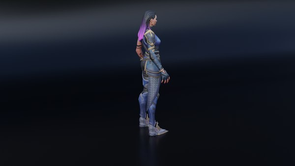 Reyna Character Modelo 3D - TurboSquid 1905260