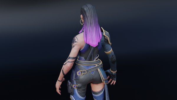 Reyna Character Modelo 3D - TurboSquid 1905260