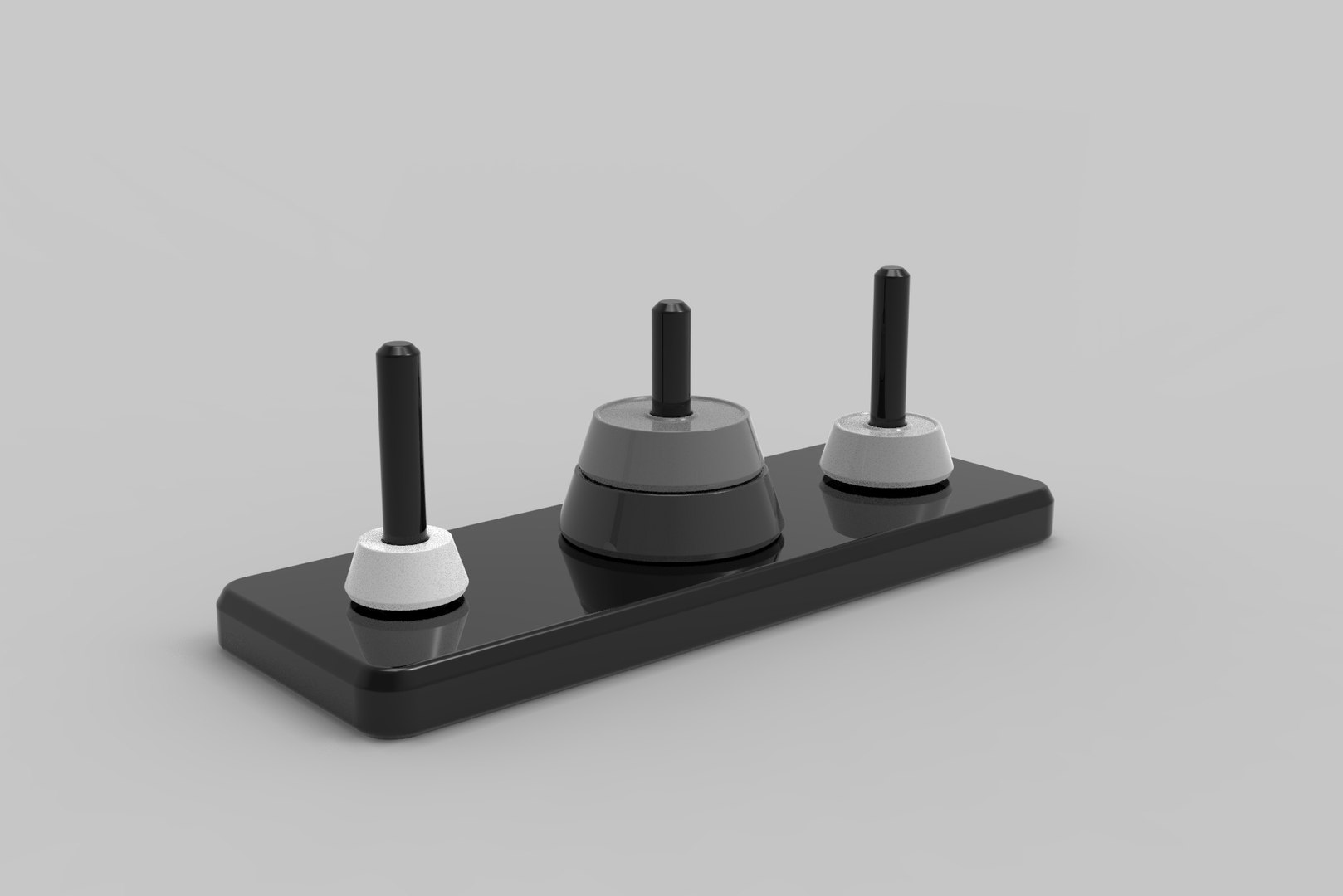 3D TOWER OF HANOI PUZZLE BRAIN TEASER STL FILES FOR 3D PRINT 3D PRINT MODEL Model - TurboSquid ...