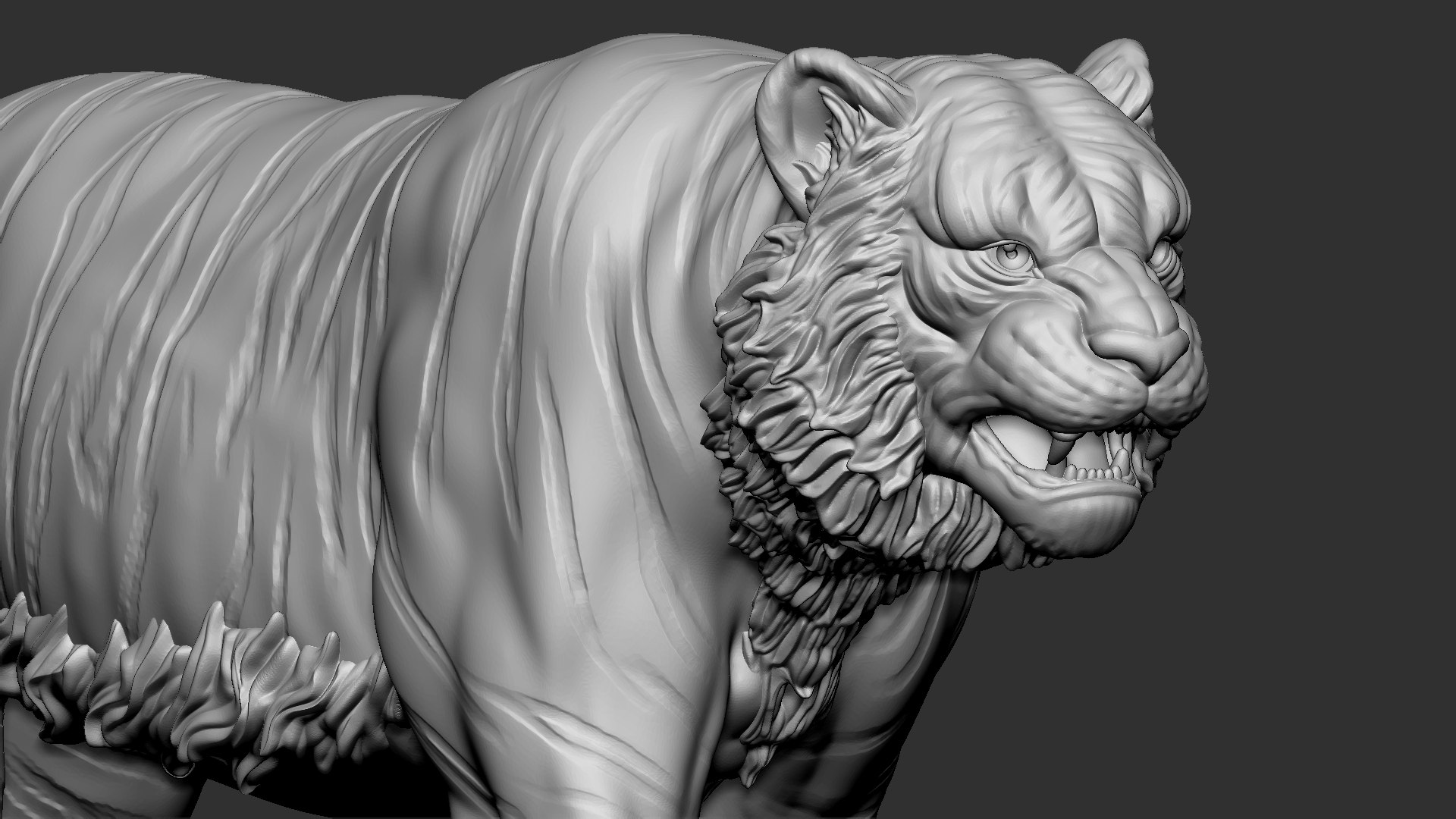 Tiger 3D Model - TurboSquid 2012513