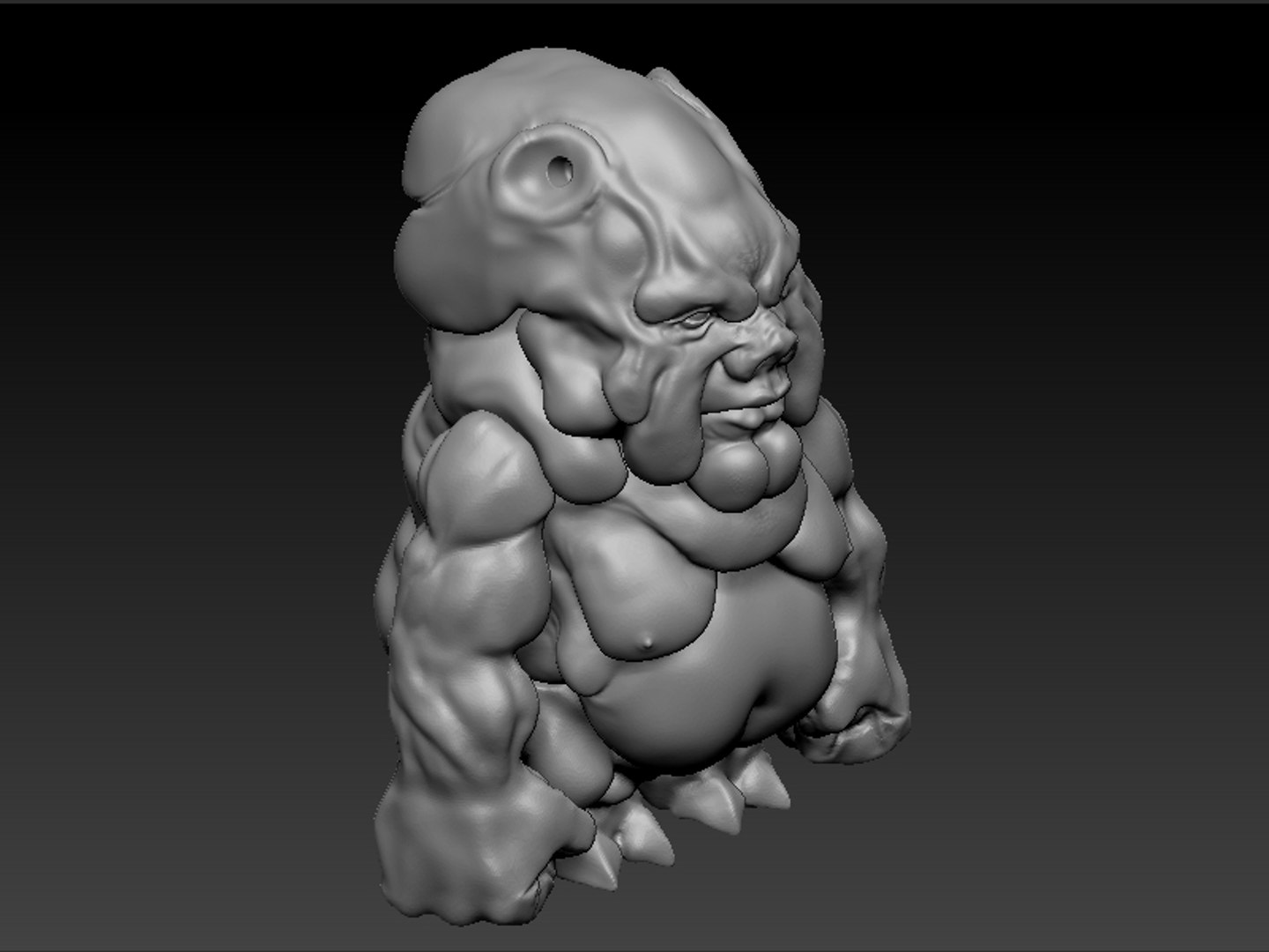 Monster Printed 3D Model - TurboSquid 1283135