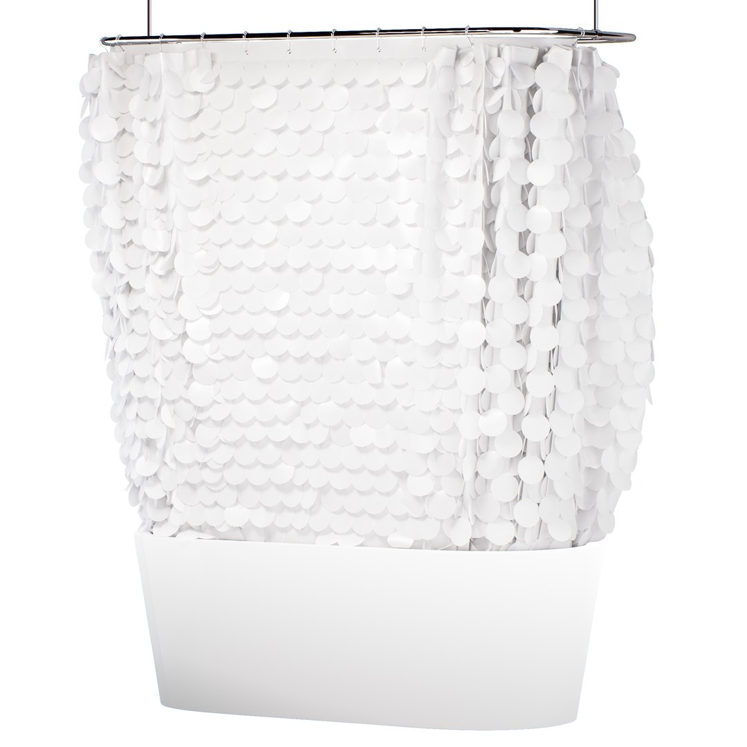 3D Bath Curtain Set 13 - TurboSquid 2245057