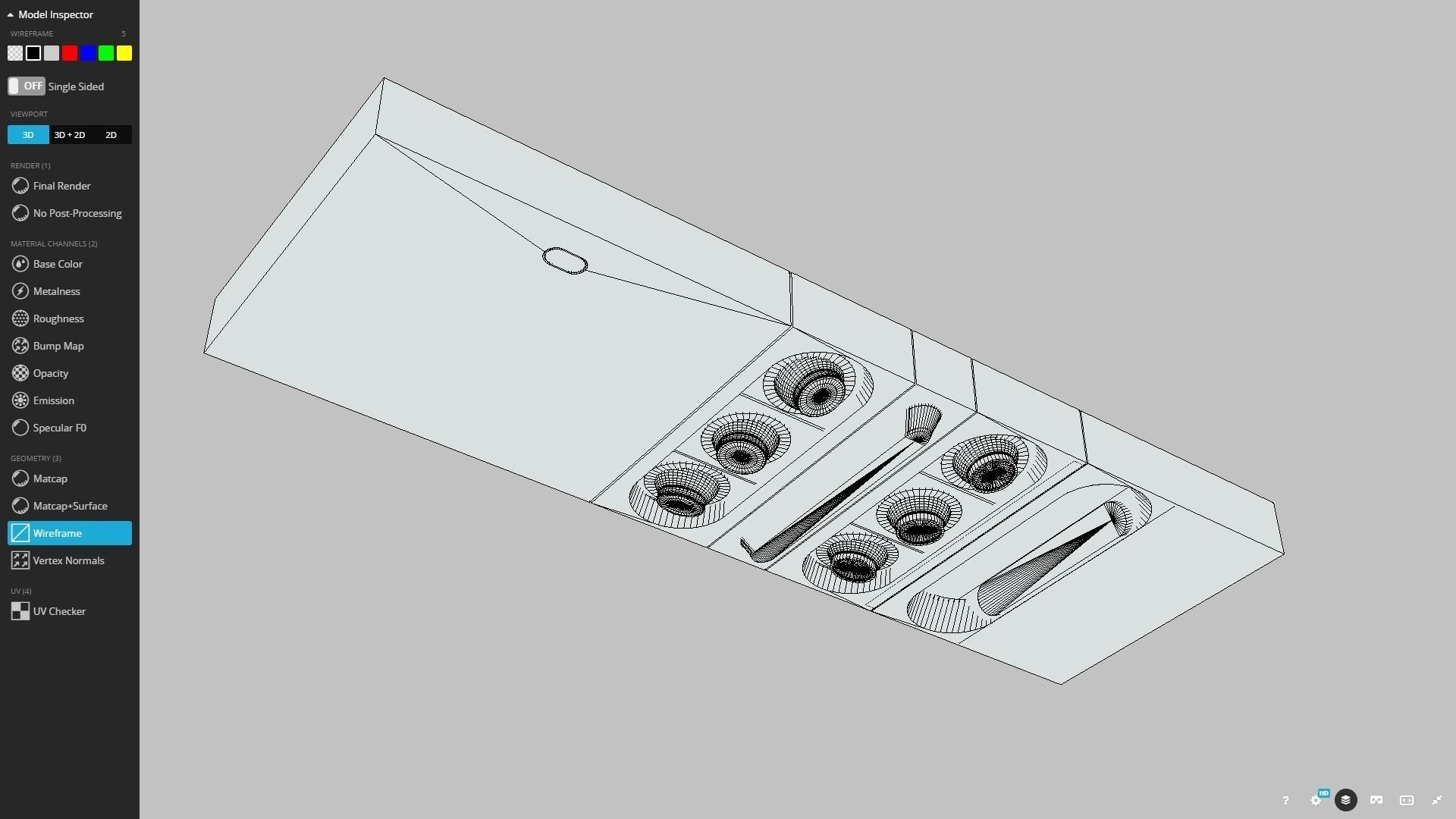 3D Airbus Cabin Overhead Panel Model - TurboSquid 1571009