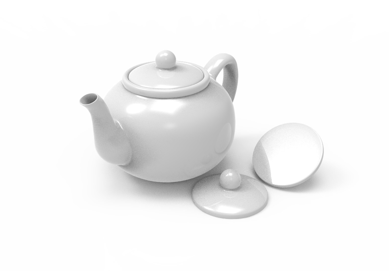 3D Teapot Model - TurboSquid 1370871