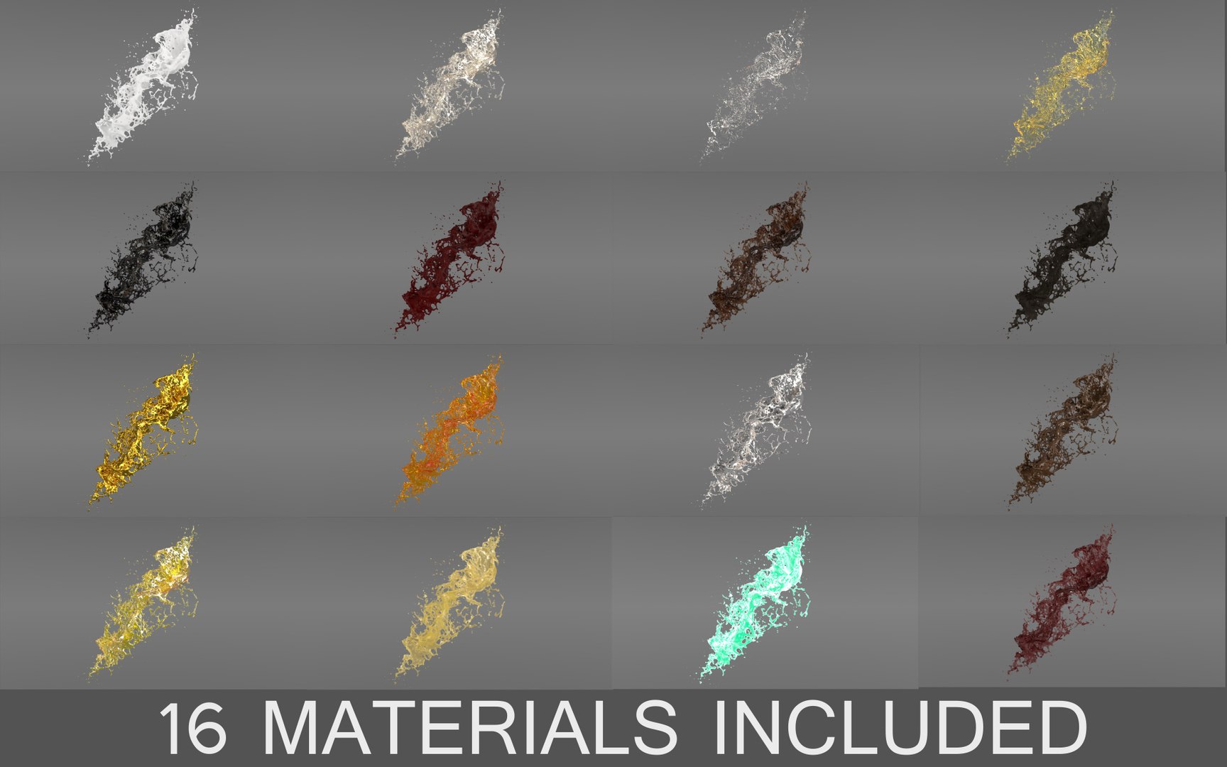 Liquid Splash Water Model - TurboSquid 1448524