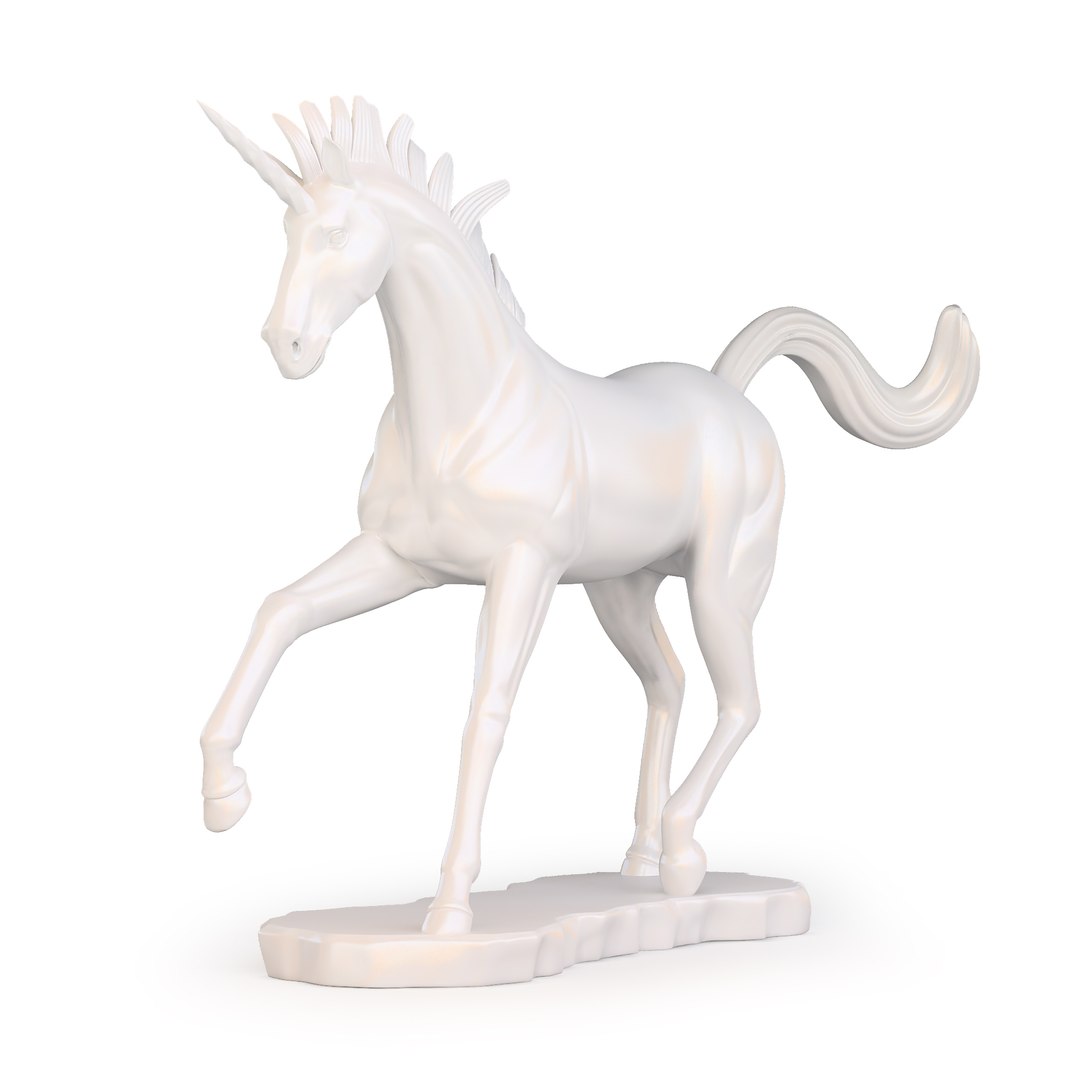 Unicorn Statue Model - TurboSquid 1151526