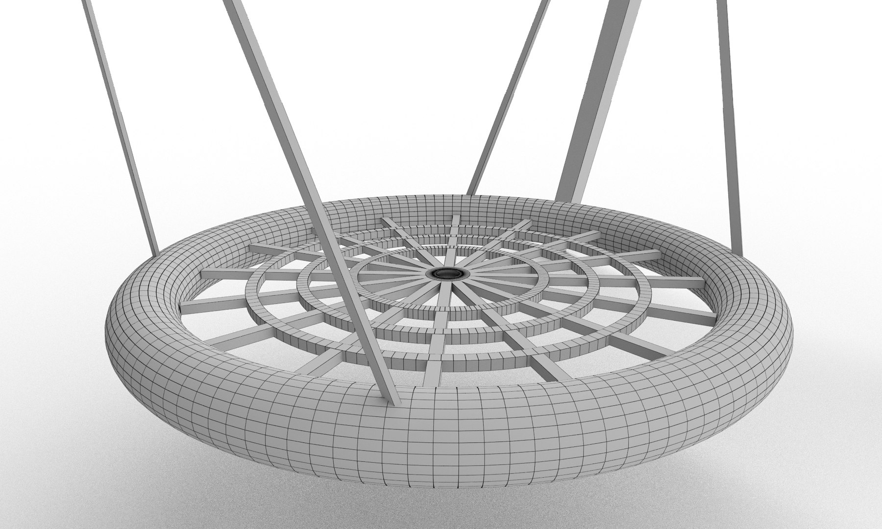 3D Circle Swing - TurboSquid 1702207