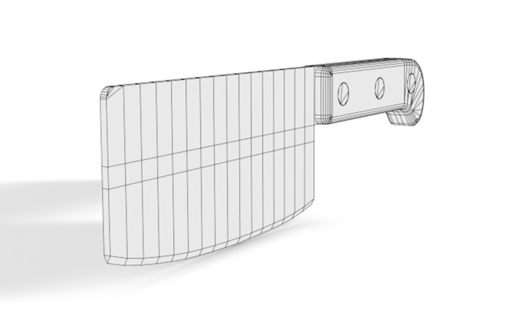 Knife Butcher Model - TurboSquid 1263211