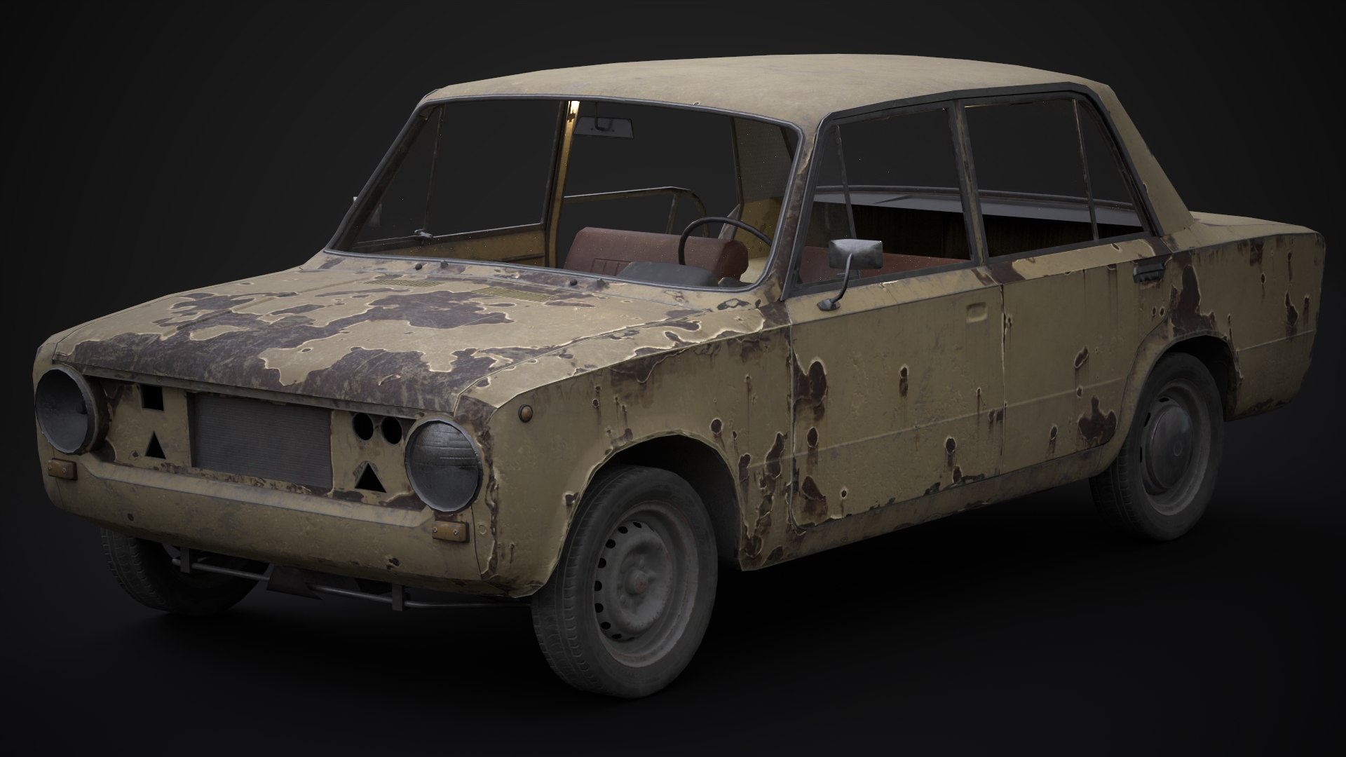 VAZ - 2101 3D - TurboSquid 1960009