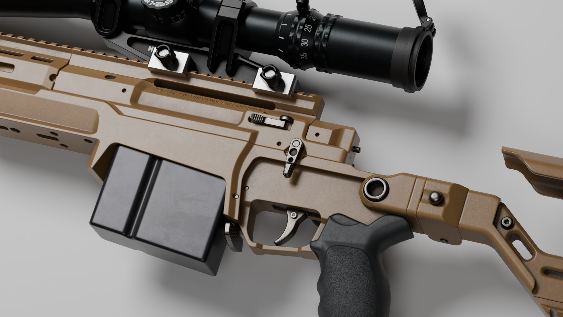 3D Accuracy International AXSR 300 Norma Model - TurboSquid 2281270