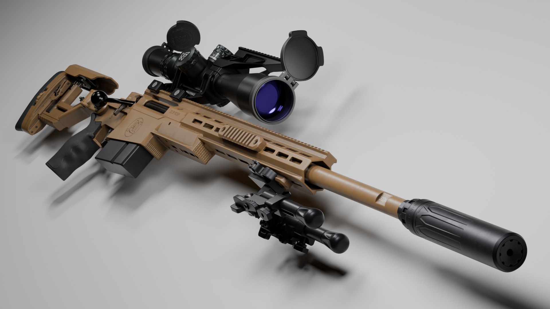 3D Accuracy International AXSR 300 Norma Model - TurboSquid 2281270