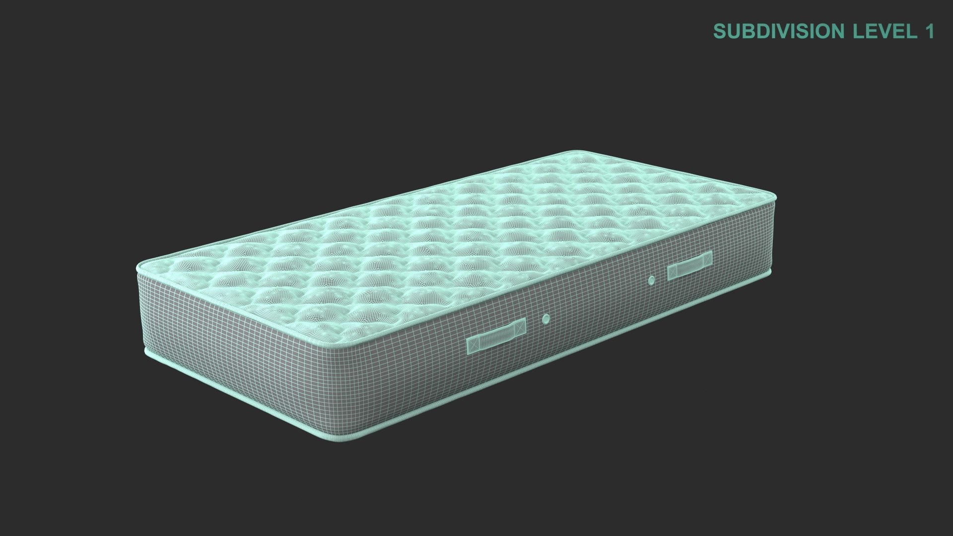 Twin Xl Mattress 3D model - TurboSquid 2046527