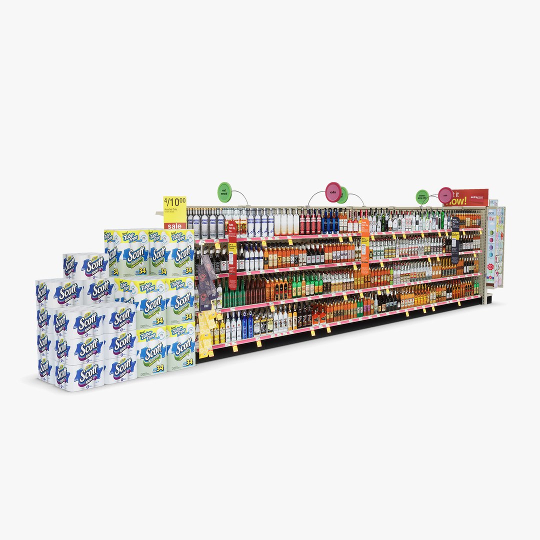 3D Aisle 16 - Model - TurboSquid 1293513
