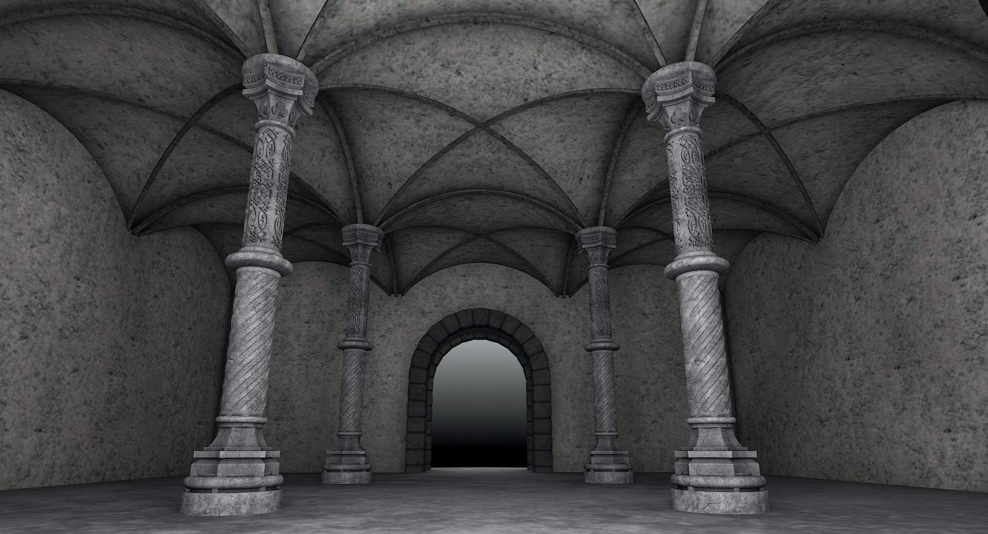 3D gothic pavilion 03 build - TurboSquid 1424263