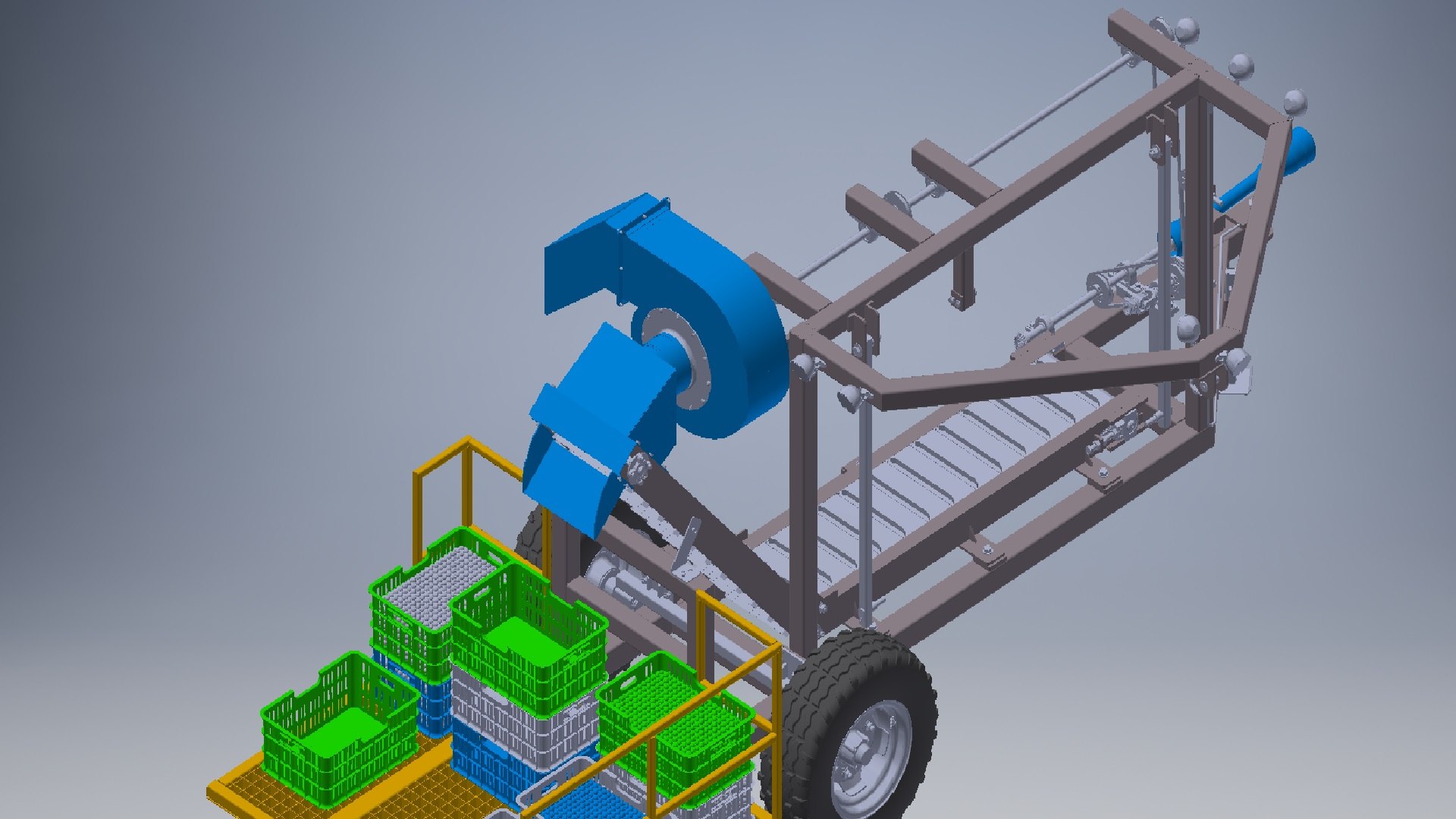 Fruit Harvester Machine 3d Model 3D - TurboSquid 2178071