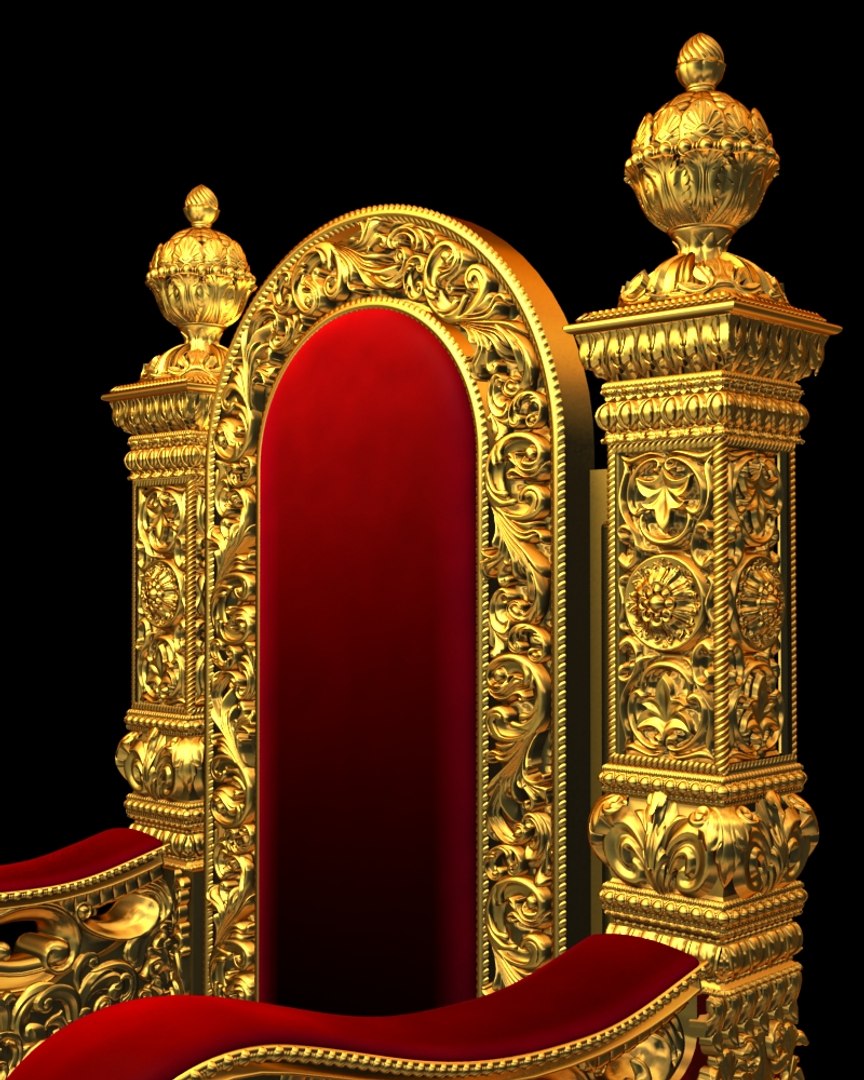 3d Royal Chair Armchair