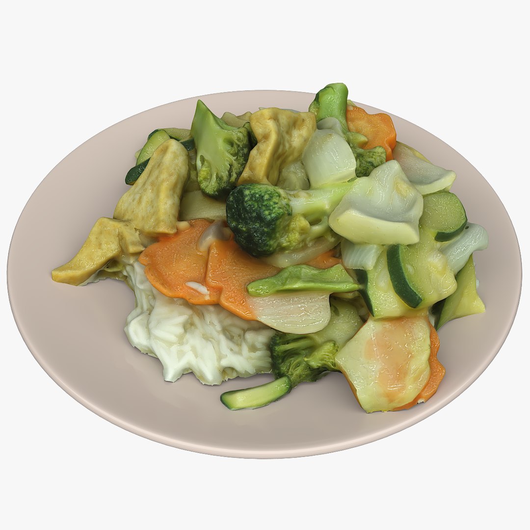 Lunch Meal 19 3D Model - TurboSquid 1926492