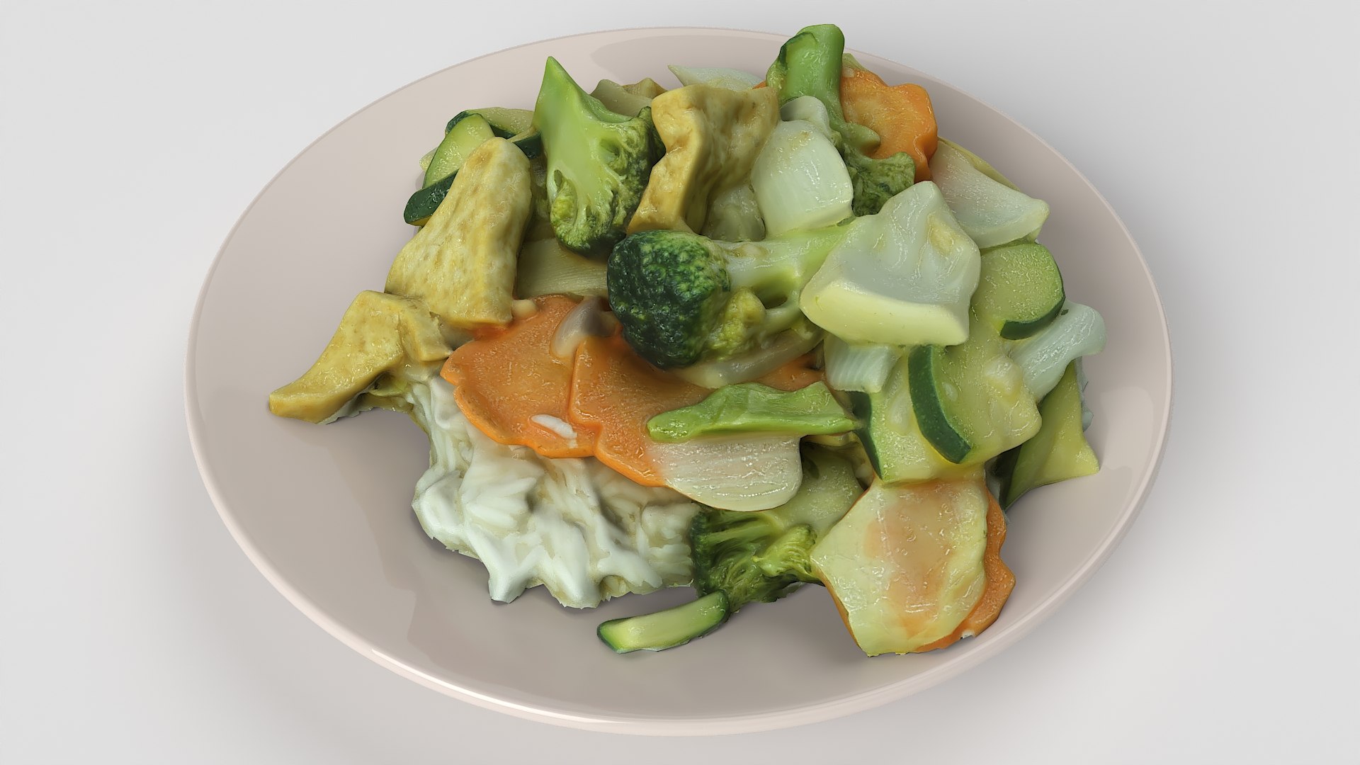 Lunch Meal 19 3D Model - TurboSquid 1926492