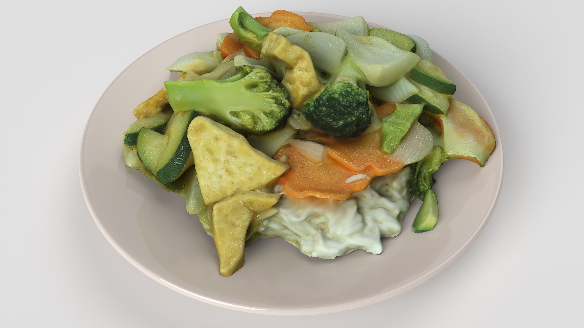 Lunch Meal 19 3D Model - TurboSquid 1926492