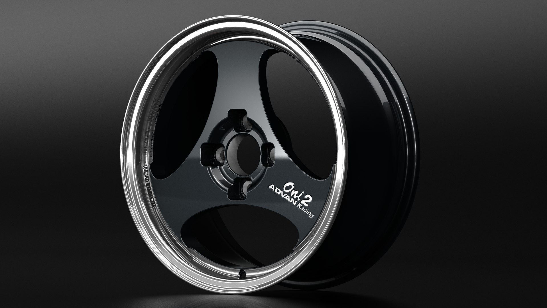 Yokohama Advan Oni 2 3D - TurboSquid 2244451