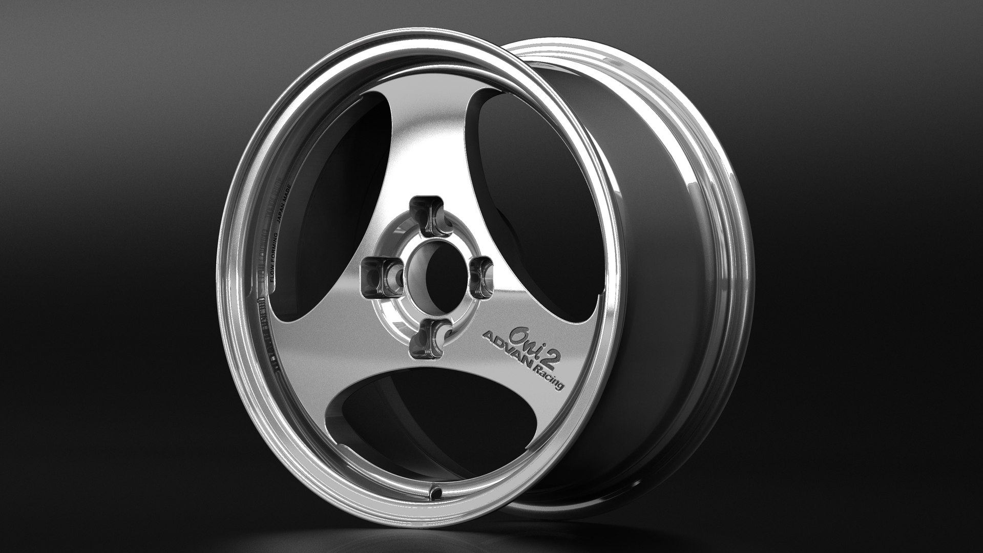 Yokohama Advan Oni 2 3D - TurboSquid 2244451