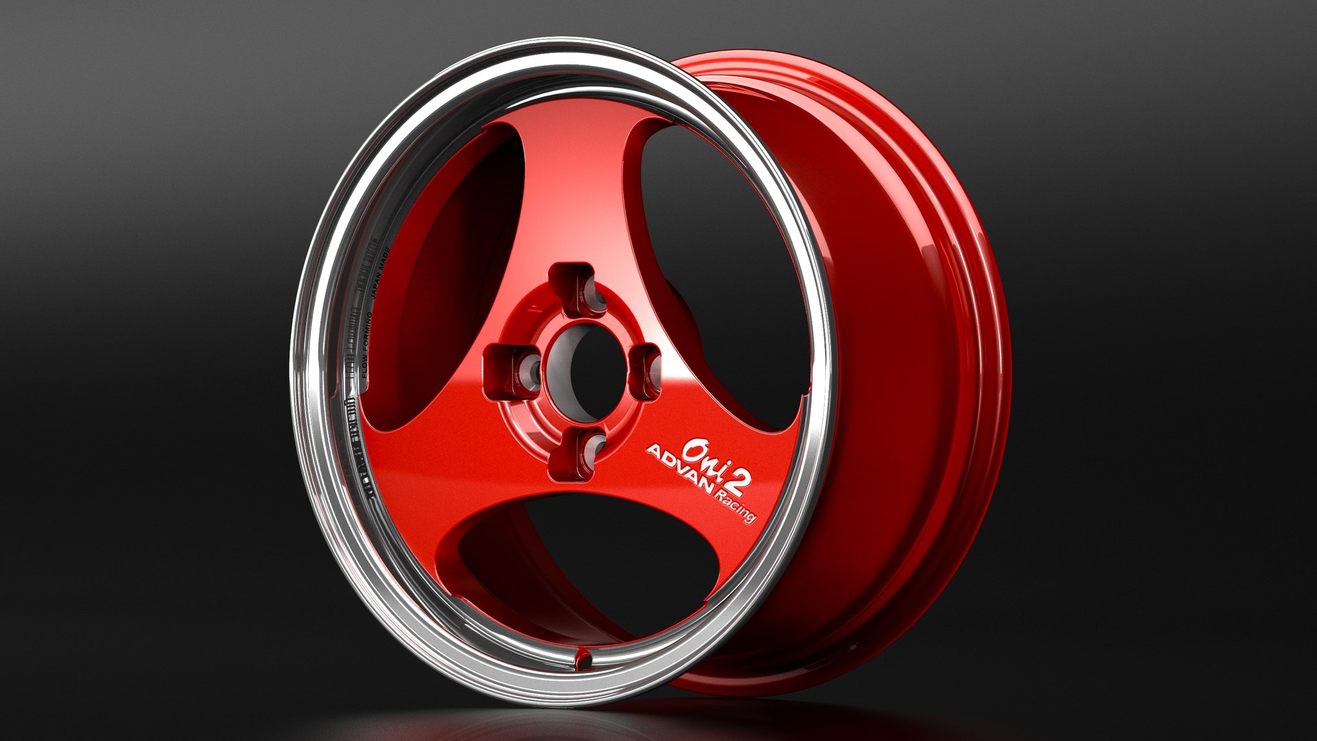 Yokohama Advan Oni 2 3D - TurboSquid 2244451