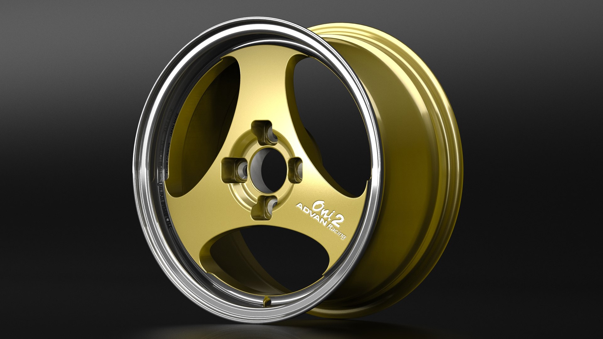 Yokohama Advan Oni 2 3D - TurboSquid 2244451