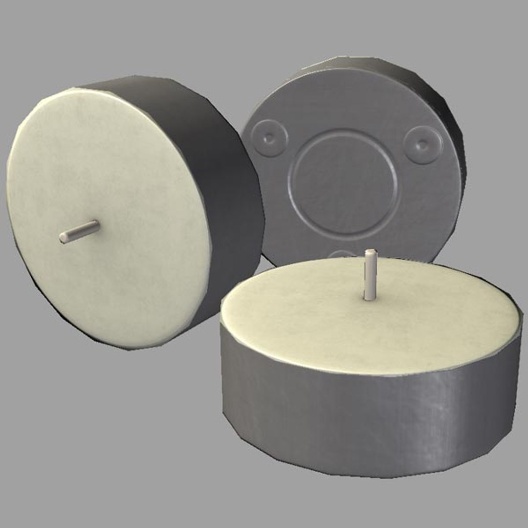Tea Light 3d Model