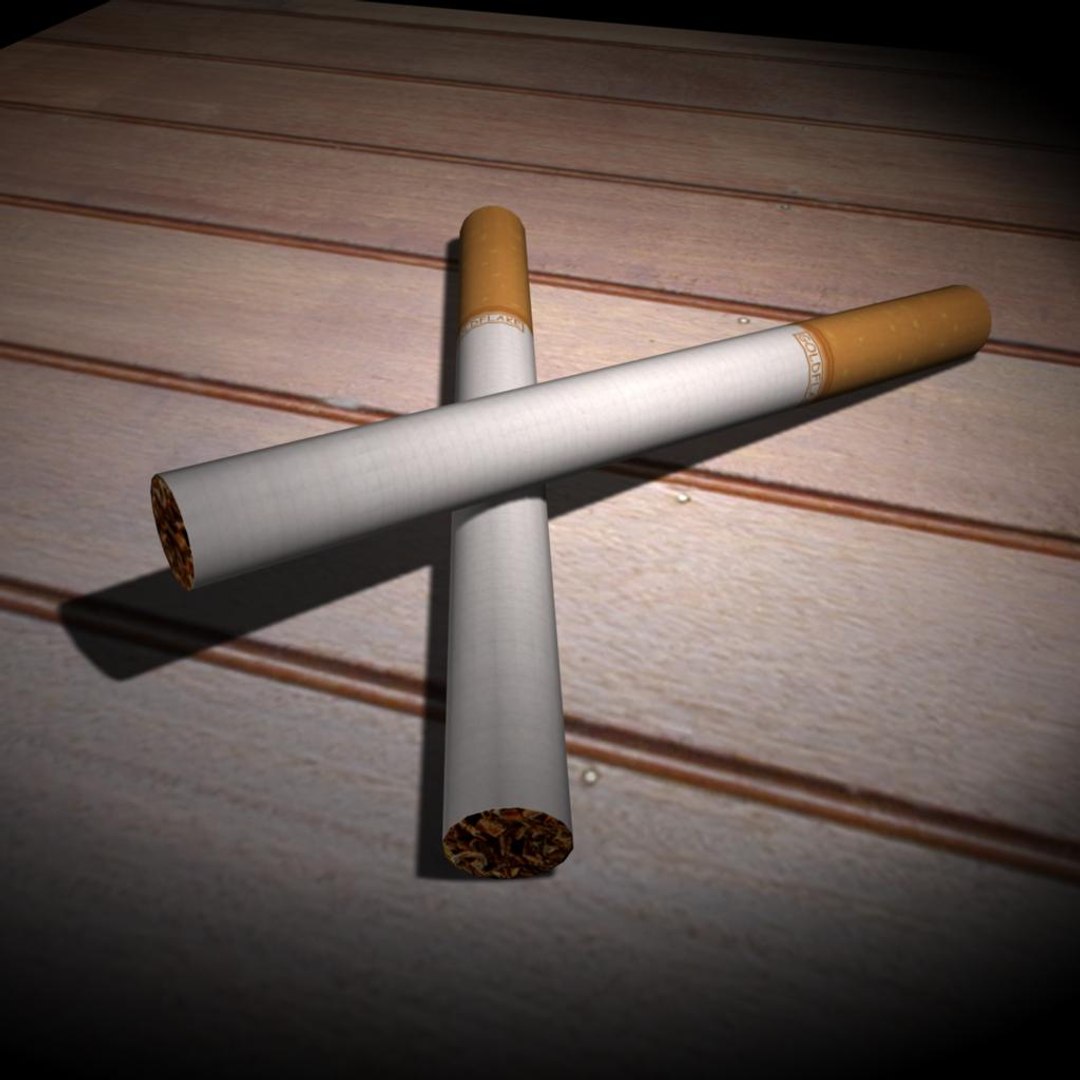 3d Cigarette Cigar Model