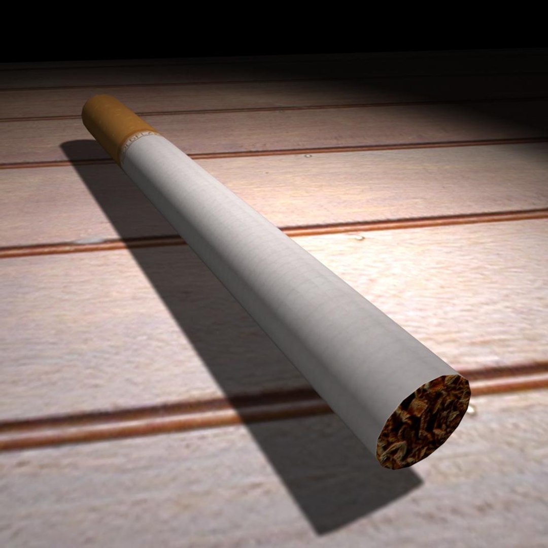 3d Cigarette Cigar Model