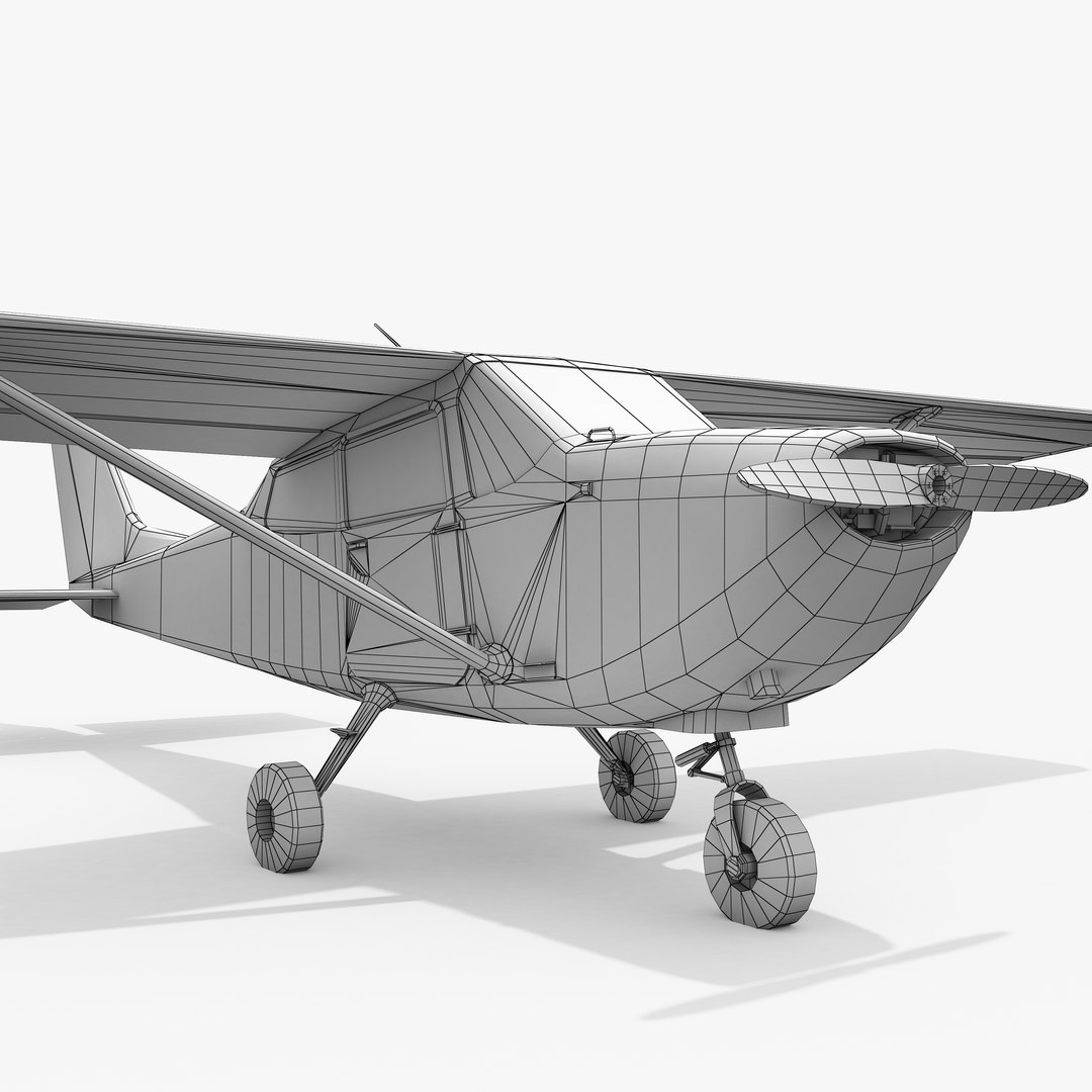 Small Airplane 3D Model - TurboSquid 1409215