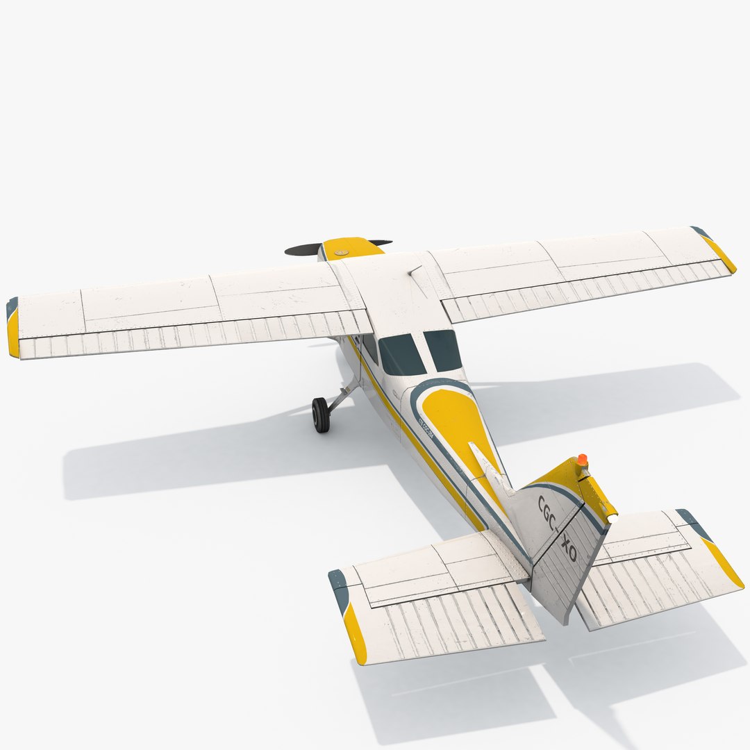 Small Airplane 3D Model - TurboSquid 1409215