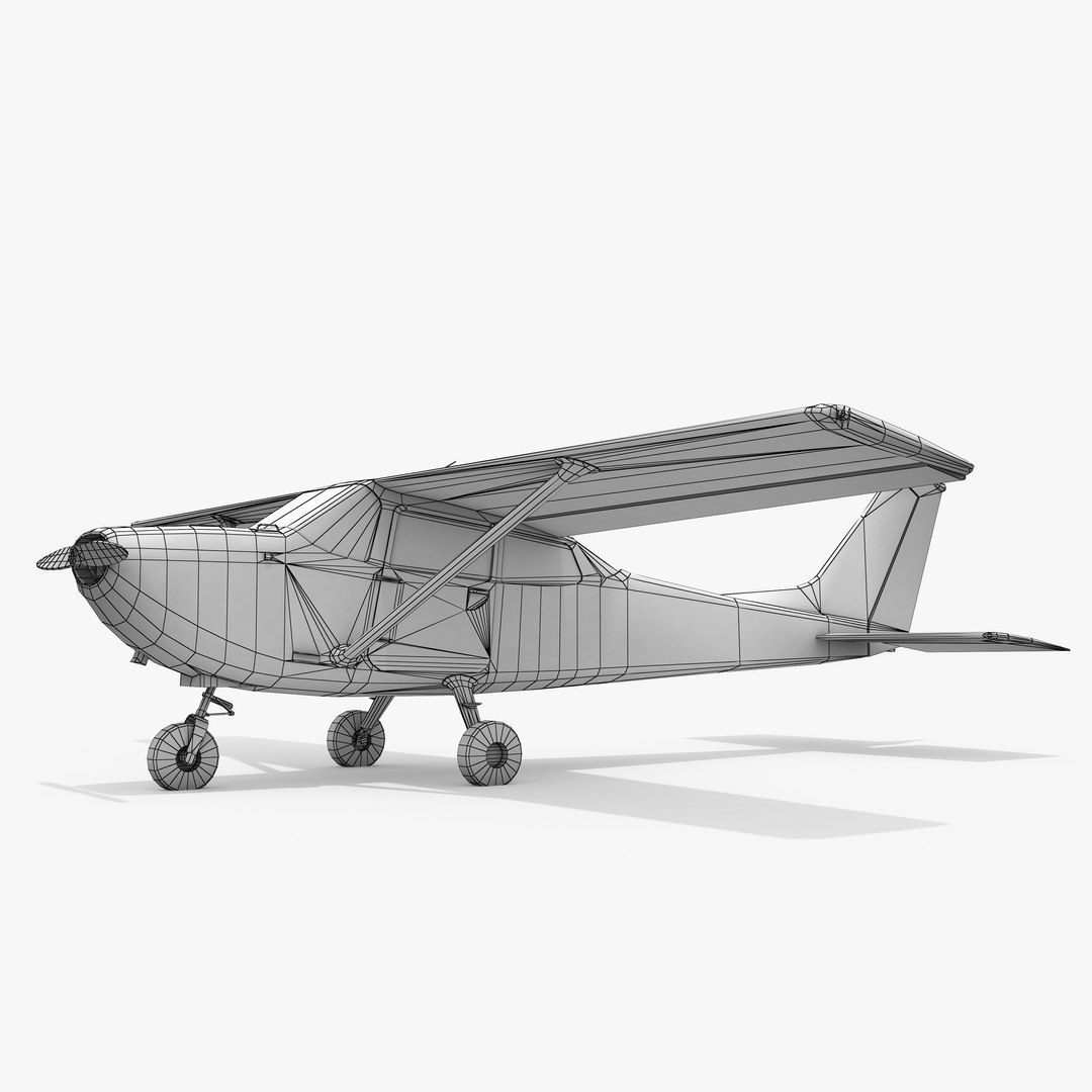 Small Airplane 3D Model - TurboSquid 1409215