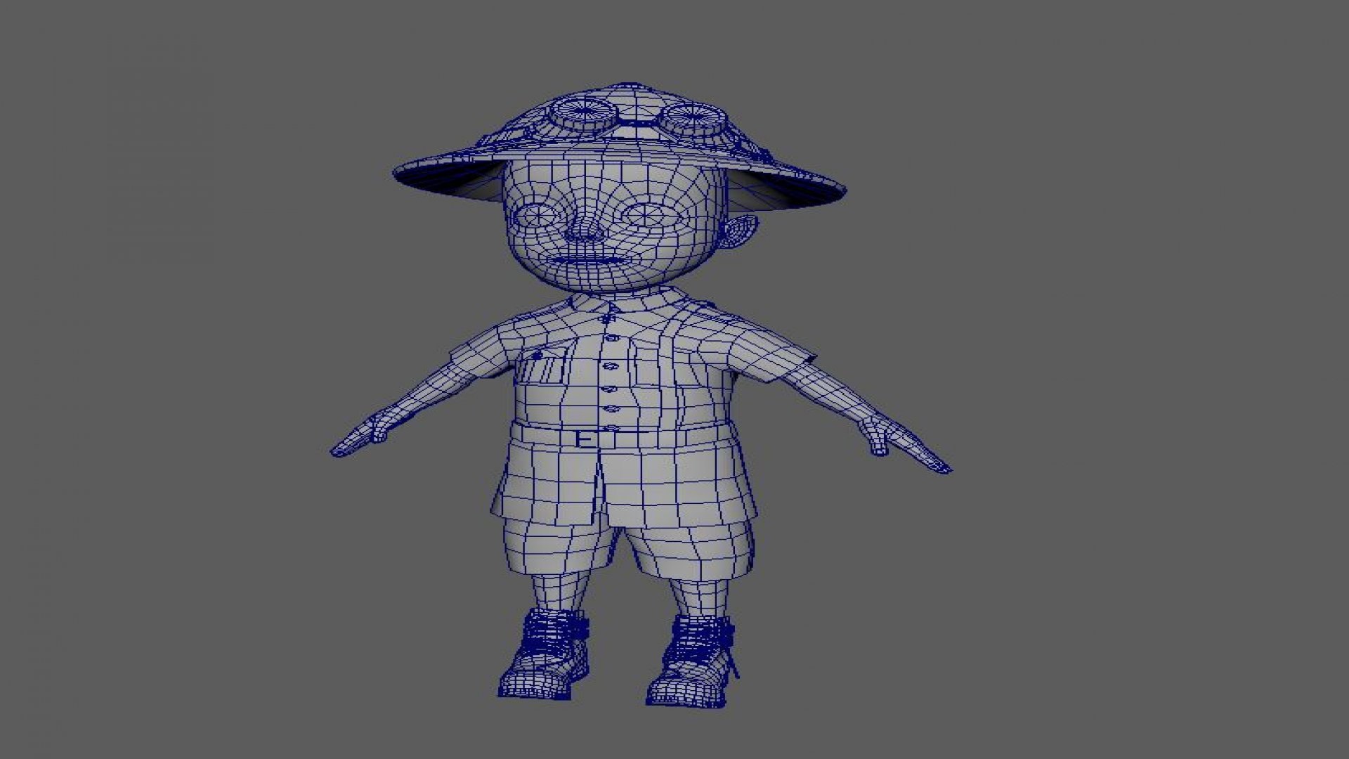 3D Archaeologist Kid Model - TurboSquid 1922517