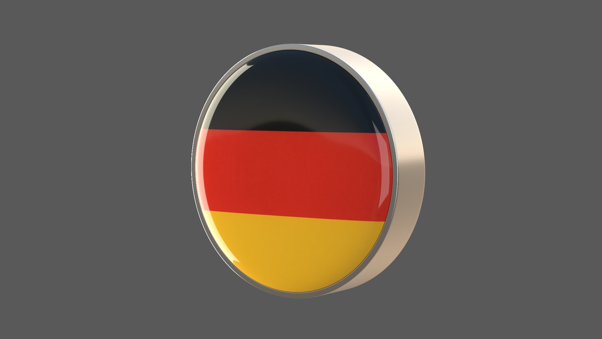3D Germany Flage Icon Model - TurboSquid 2379385