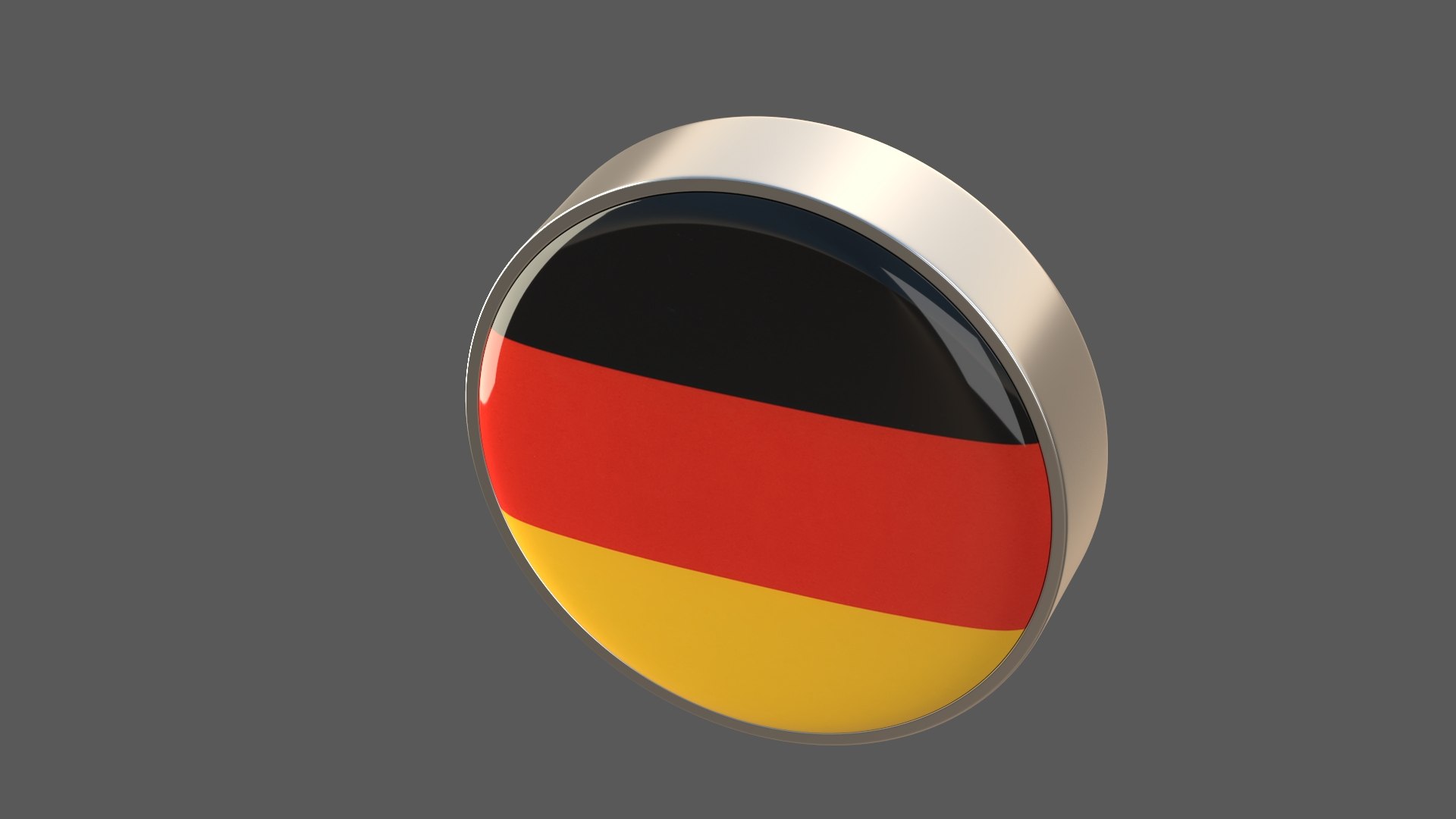 3D Germany Flage Icon Model - TurboSquid 2379385