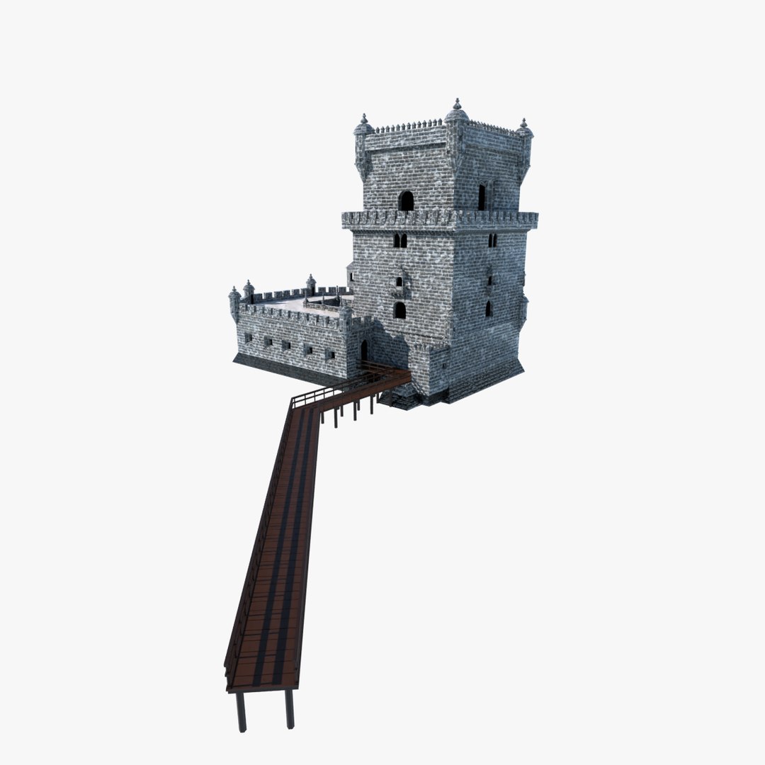 3D model belem tower - TurboSquid 1698159