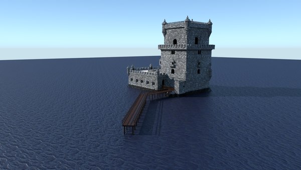 Torre de Belém Modelo 3D - TurboSquid 1698159