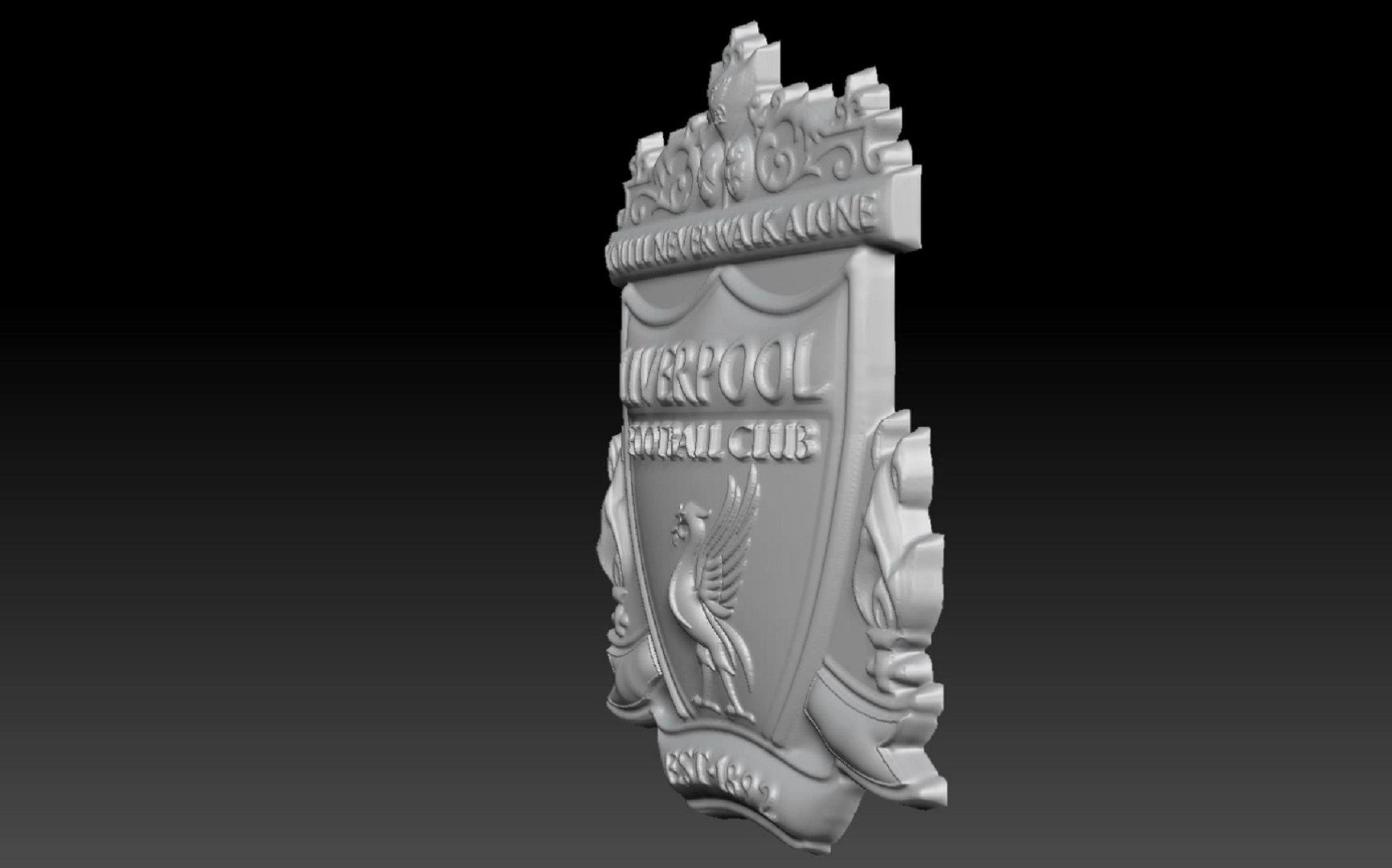 Liverpool Logo Model 3d 3D Model - TurboSquid 2359311