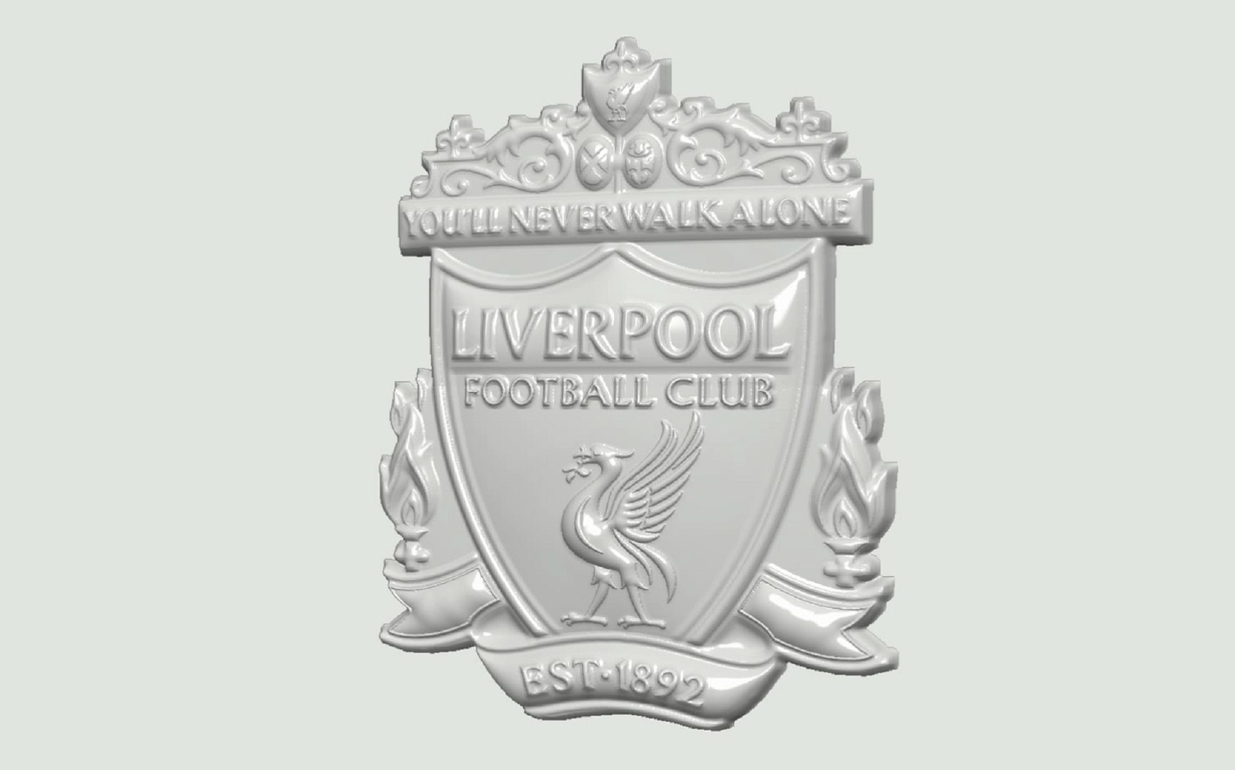 Liverpool Logo Model 3d 3D Model - TurboSquid 2359311