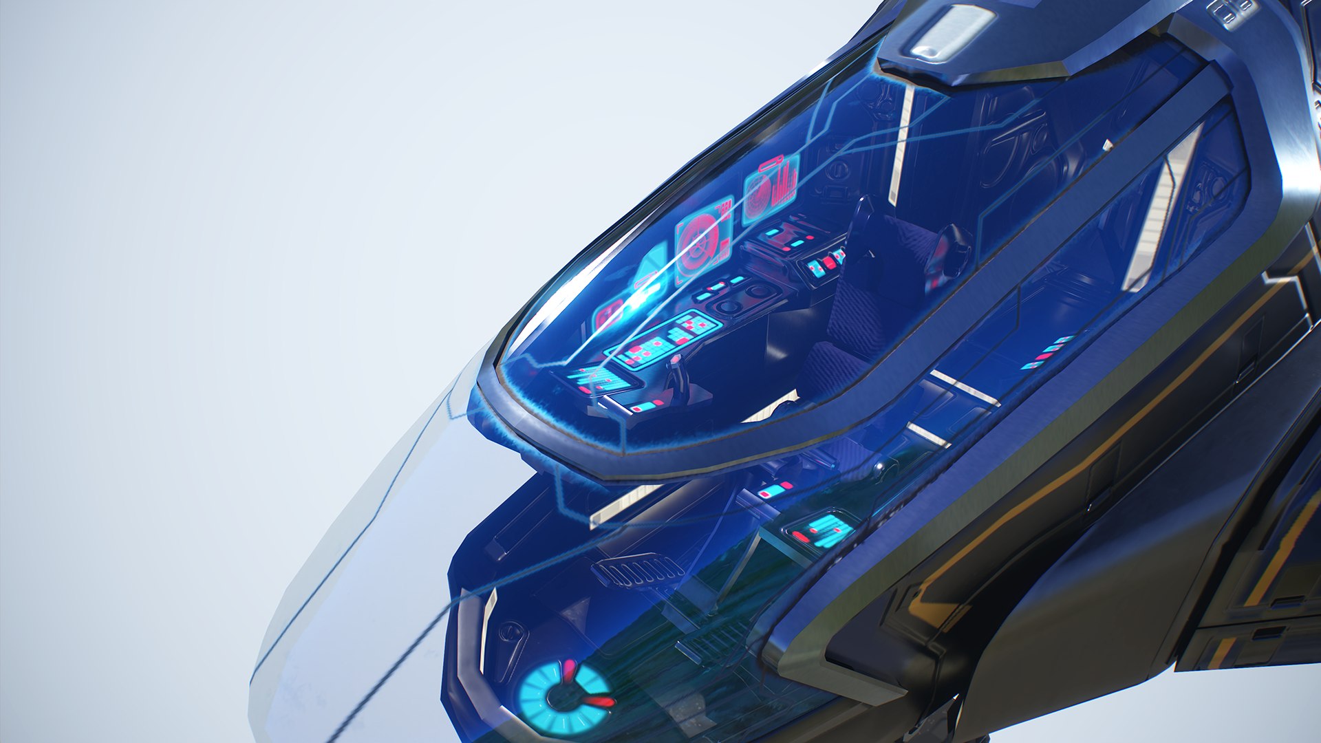 Stellar Phoenix Shuttle - Spaceship Low-poly 3D Model 3D Model ...