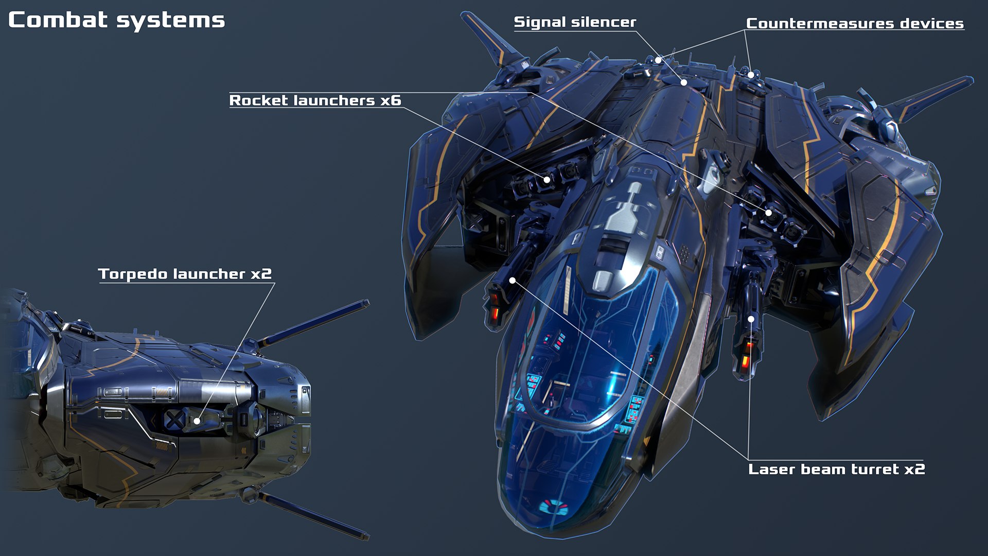 Stellar Phoenix Shuttle - Spaceship Low-poly 3D Model 3D Model ...