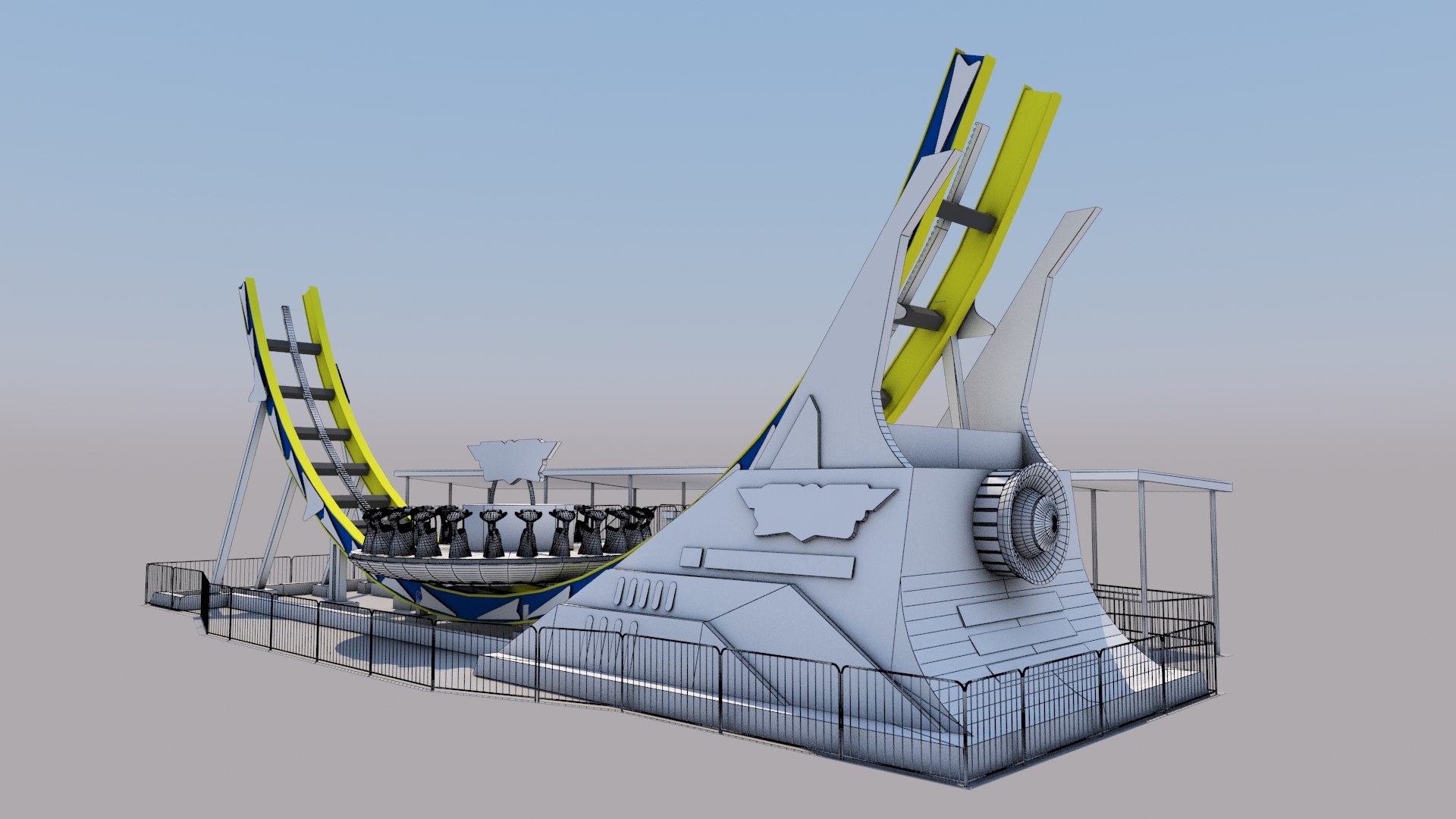 Disco Rides 3D Model - TurboSquid 1964586