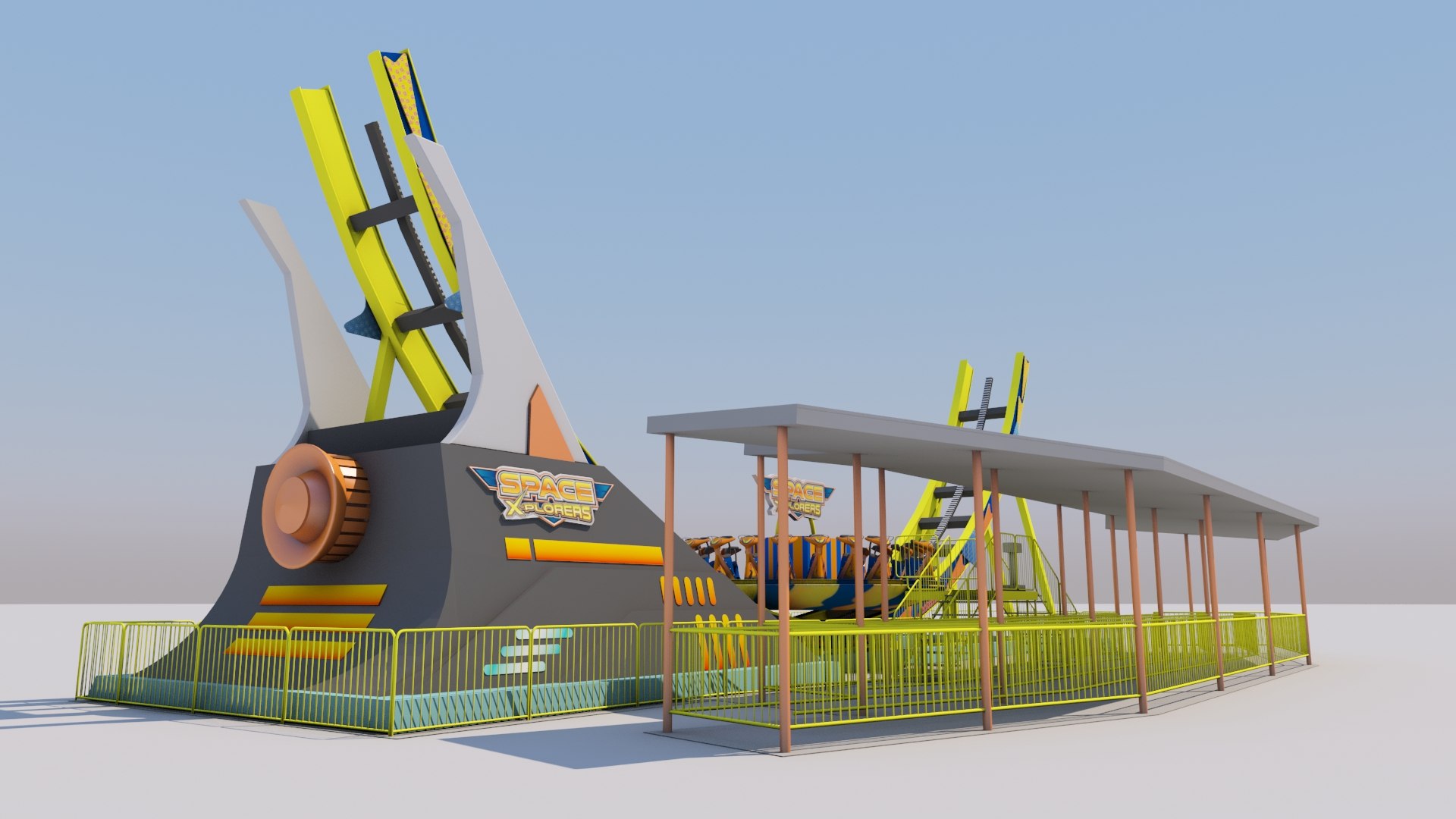 Disco Rides 3D Model - TurboSquid 1964586