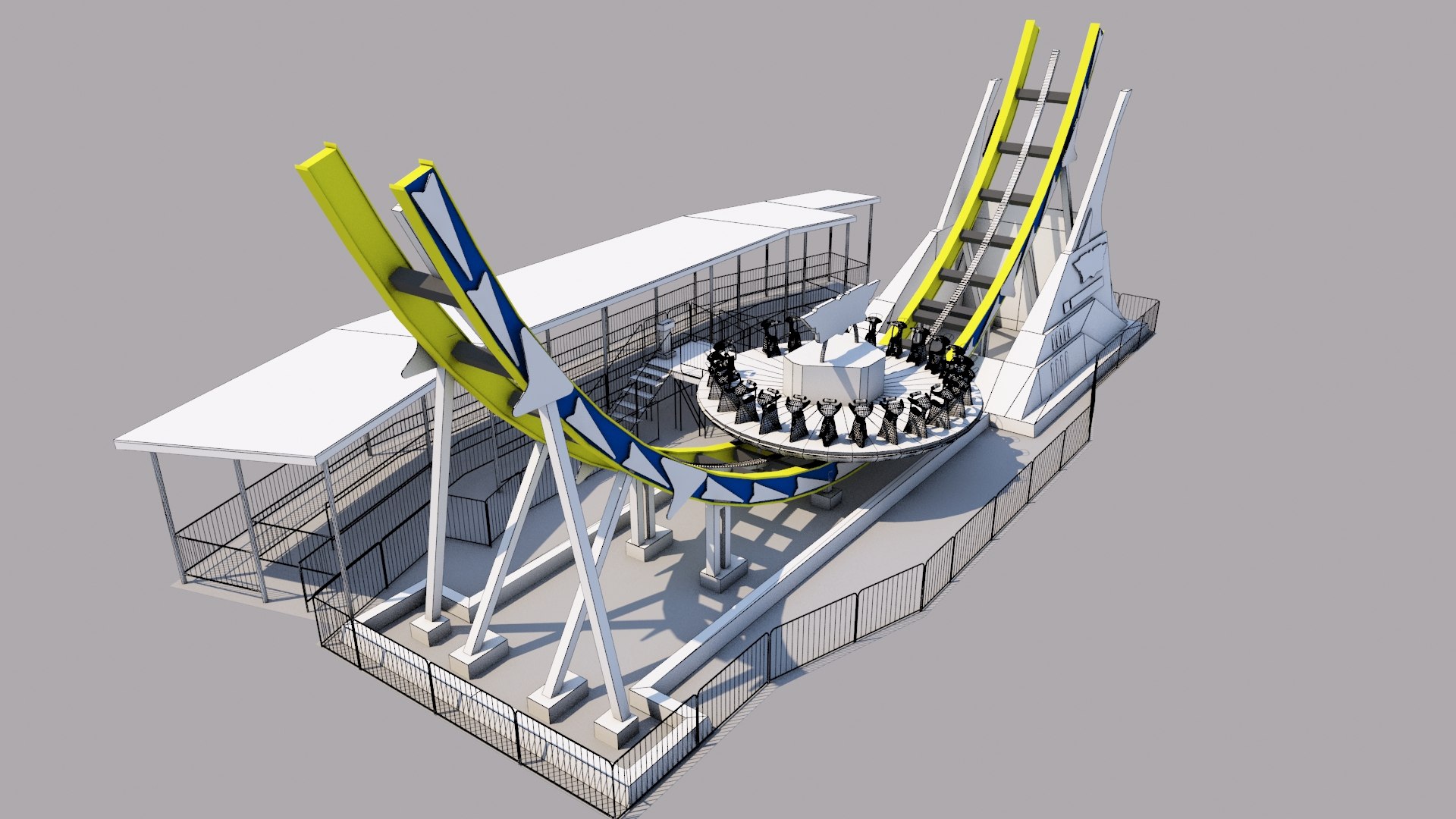 Disco Rides 3D Model - TurboSquid 1964586