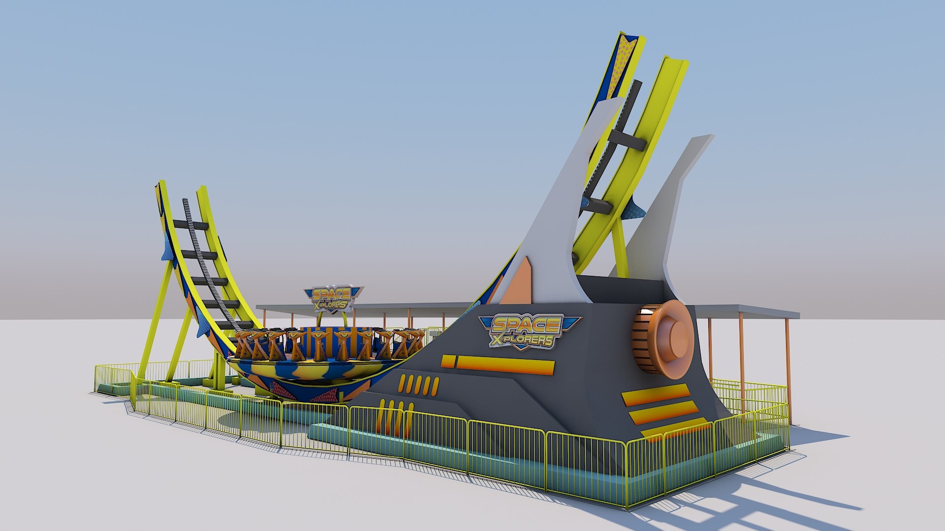 Disco Rides 3D Model - TurboSquid 1964586