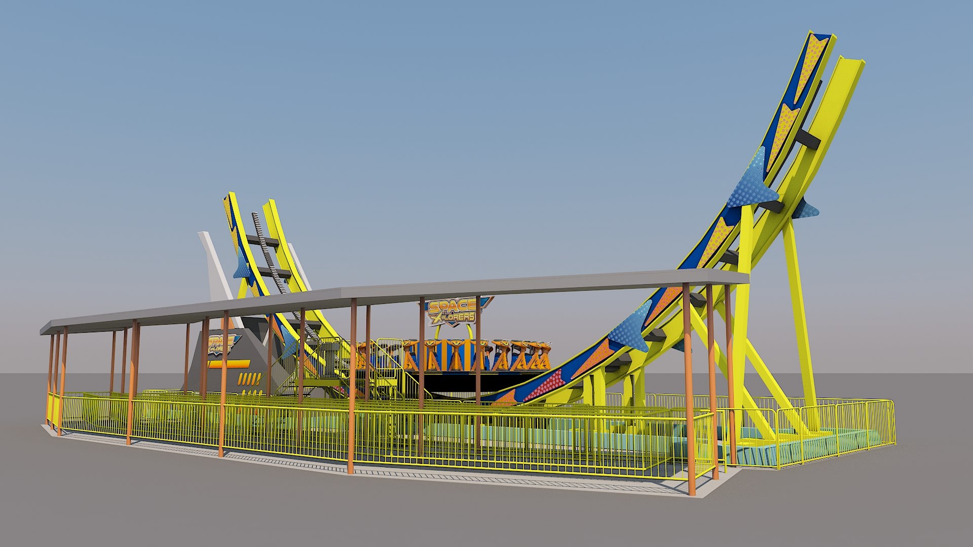 Disco Rides 3D Model - TurboSquid 1964586