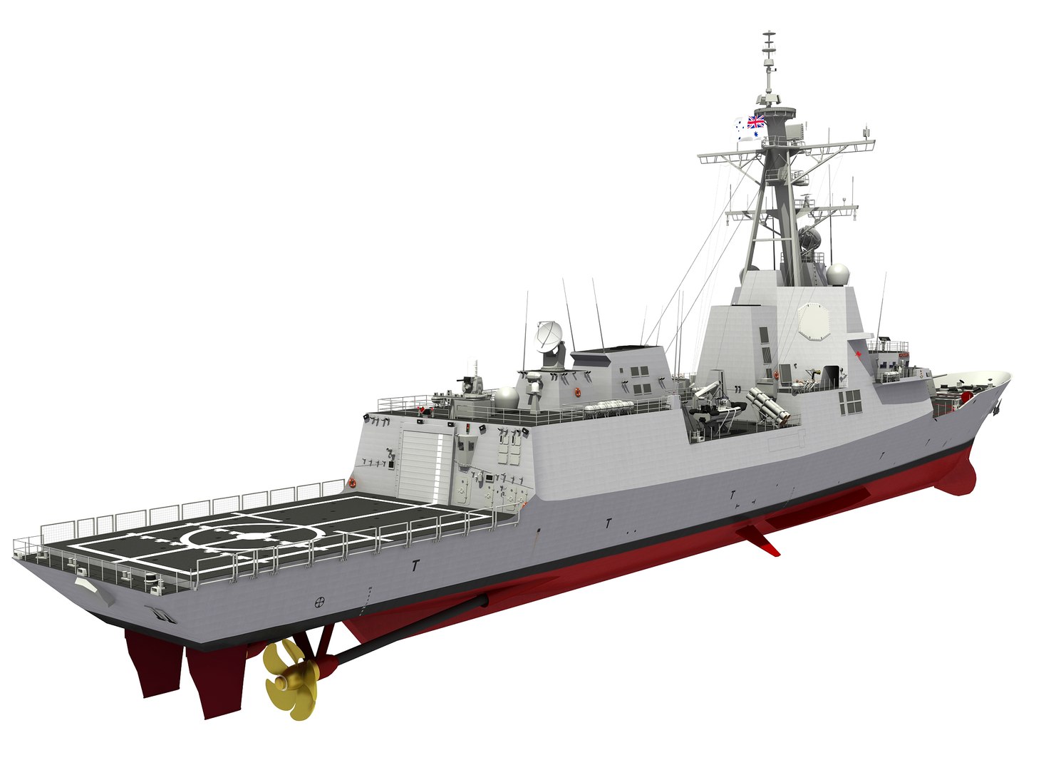 Hmas Sydney 3D Model - TurboSquid 1563481